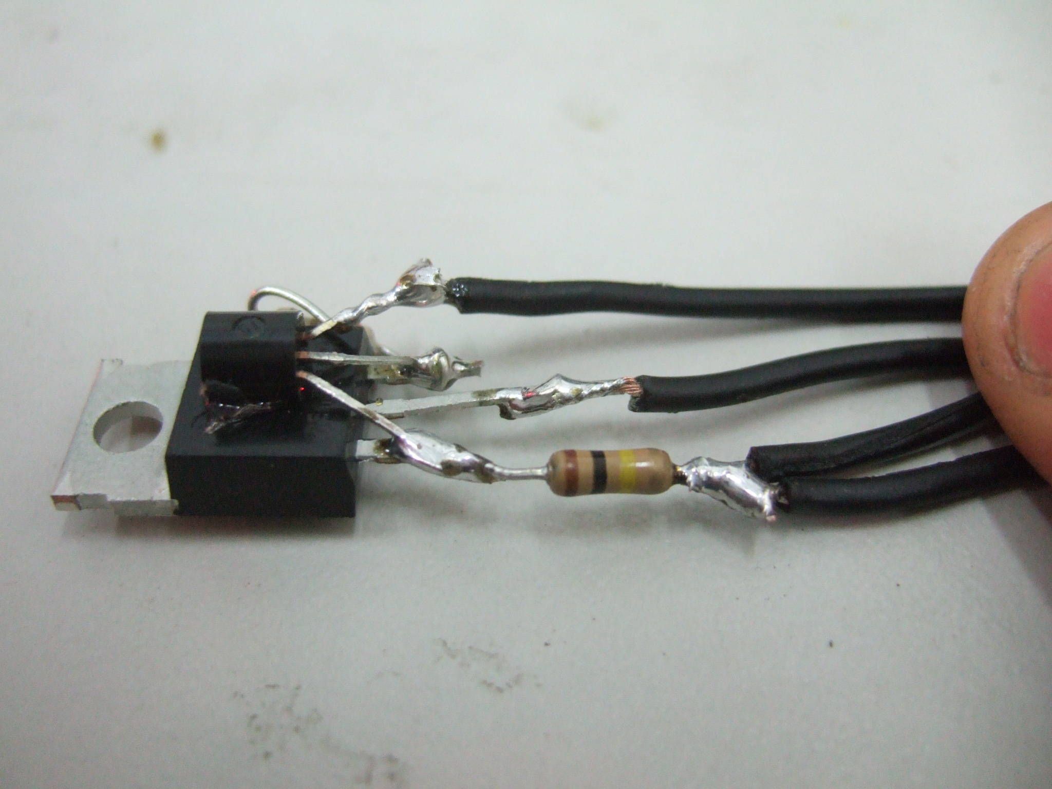 Power LED's - Simplest Light With Constant-current Circuit : 9 Steps ...