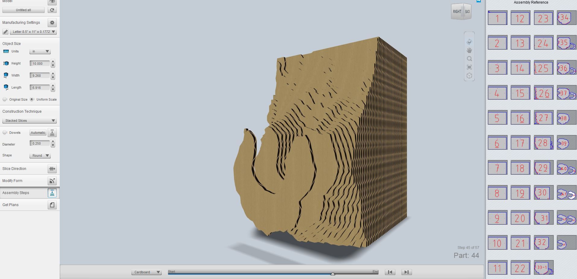 Cardboard 3D Topography: Favorite Places Project : 9 Steps (with ...