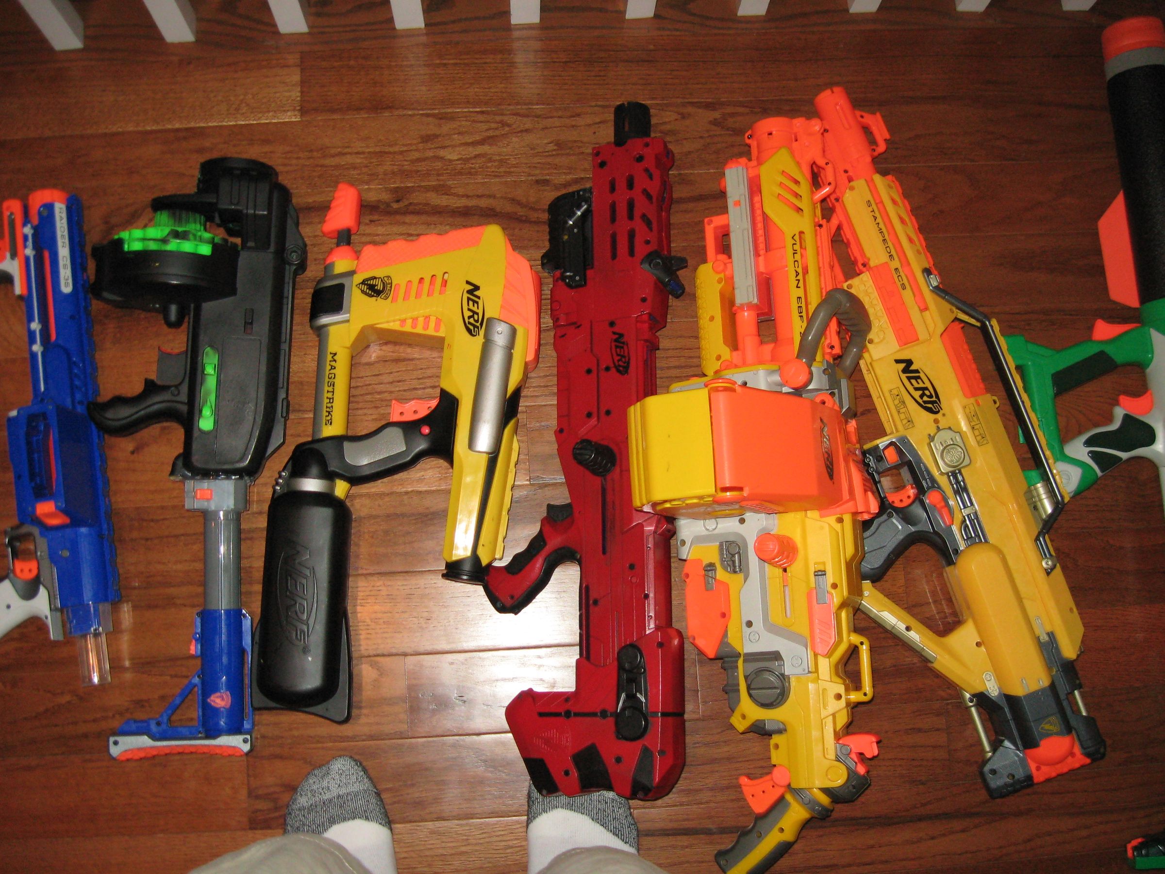 Nerf Arsenal 9/20/10 - Instructables