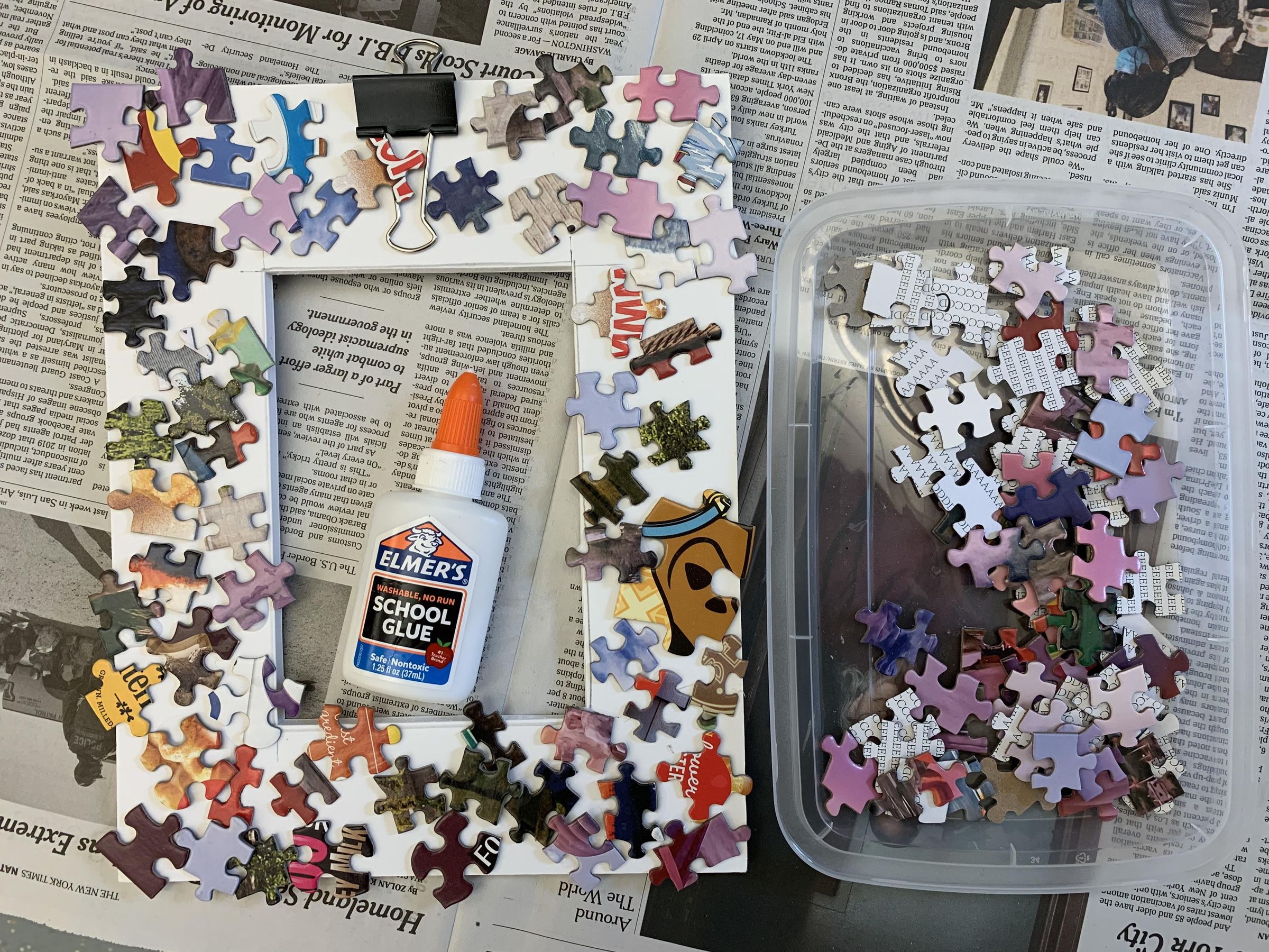 Puzzle Photo Frame : 6 Steps (with Pictures) - Instructables