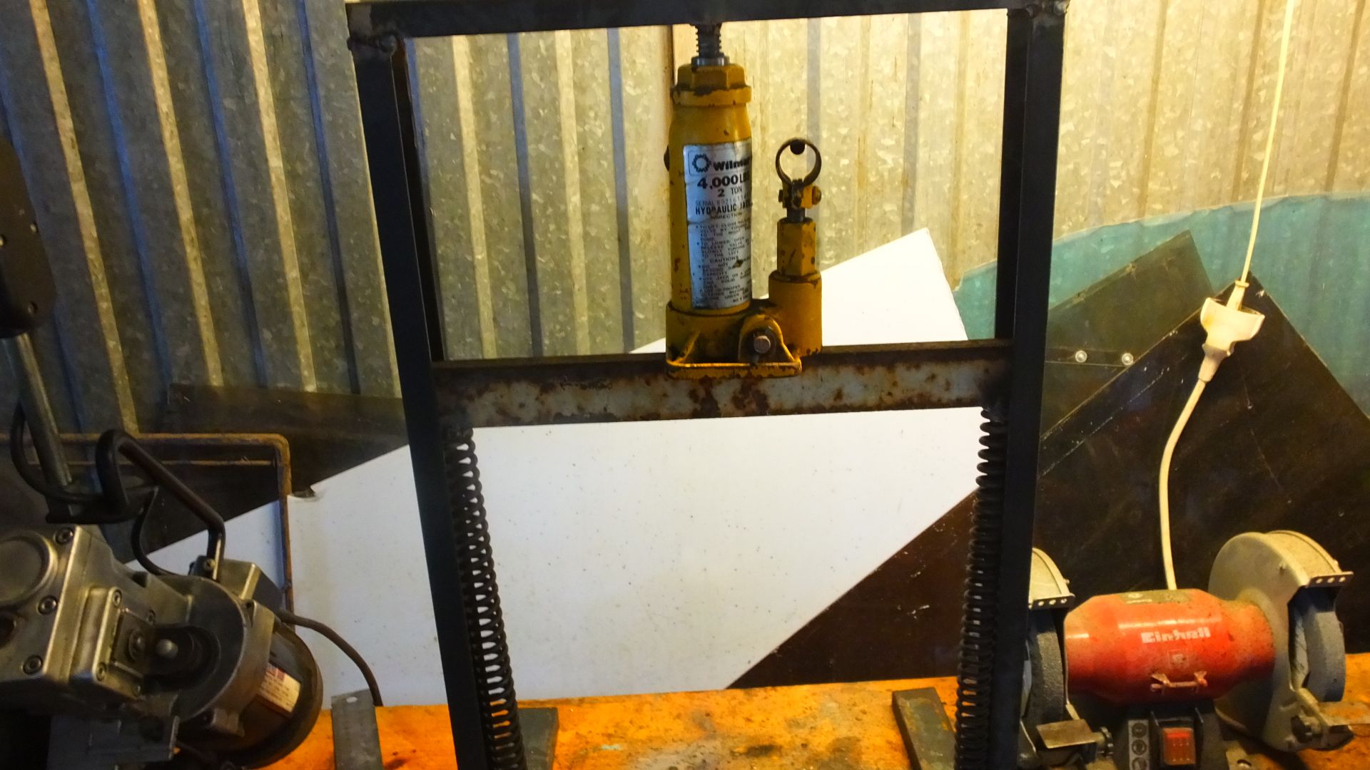 Quick and Ugly 2 Ton Press : 6 Steps - Instructables