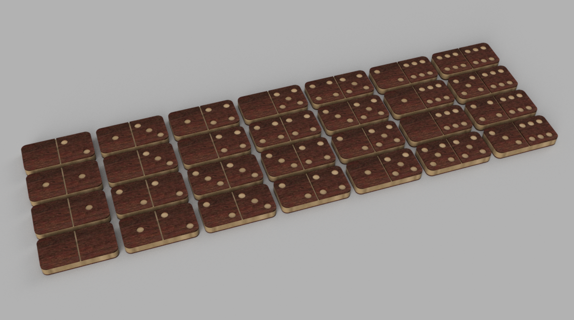 Wooden Domino Set Using a CNC : 5 Steps (with Pictures) - Instructables