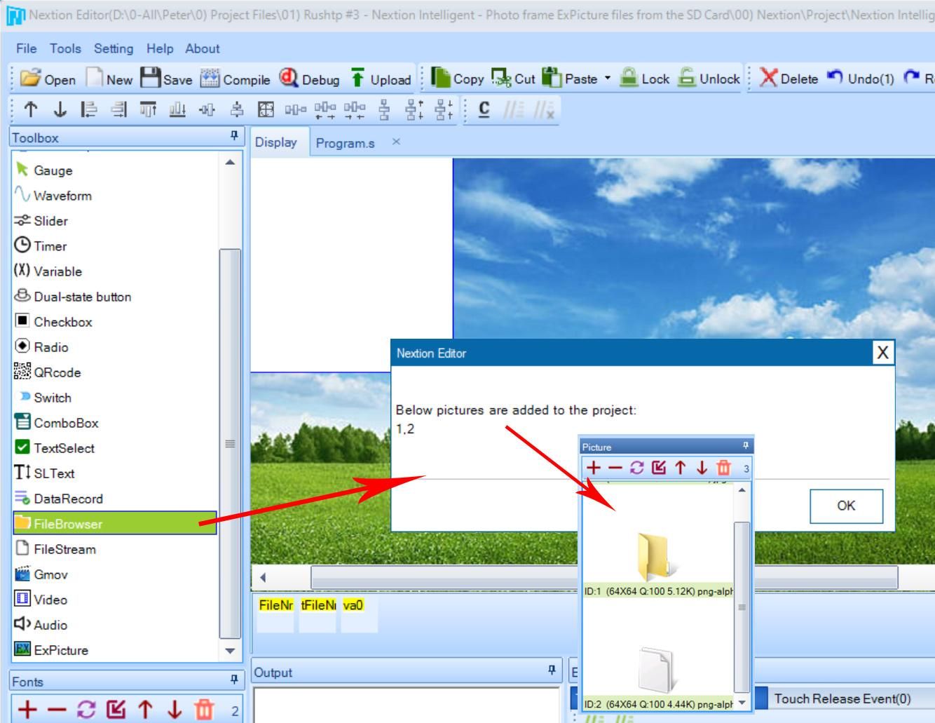 Rushtp #3 - Nextion Intelligent - Photo Frame ExPicture Files From the ...