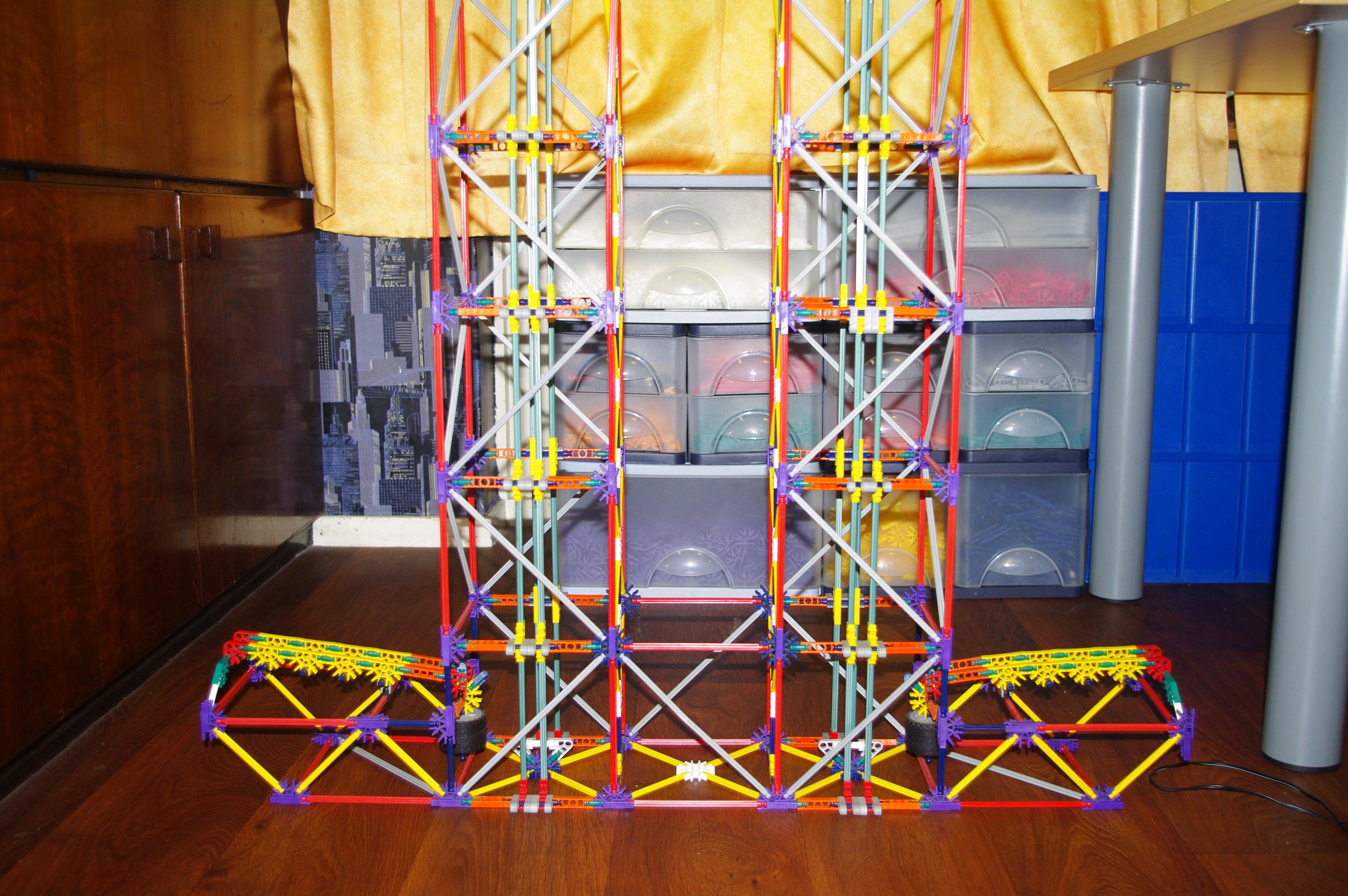 Double Chain Elevator Lift, a K'nex Ball Machine Lift : 6 Steps ...