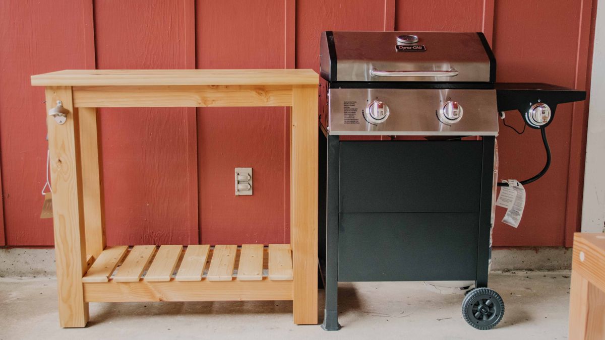 DIY Outdoor Grill Cart : 10 Steps (with Pictures) - Instructables