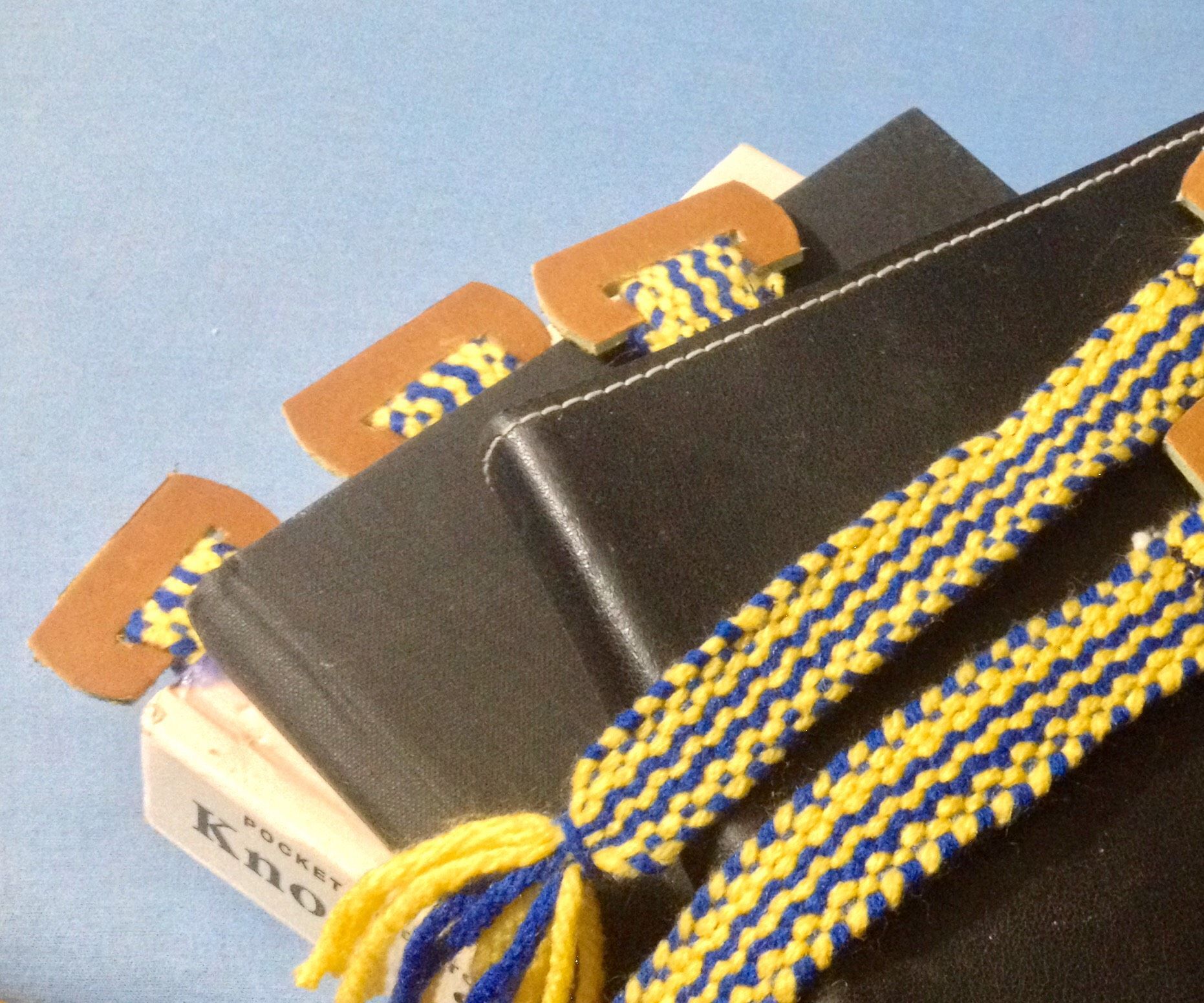 Make Fancy Hand Woven Bookmarks! : 6 Steps - Instructables