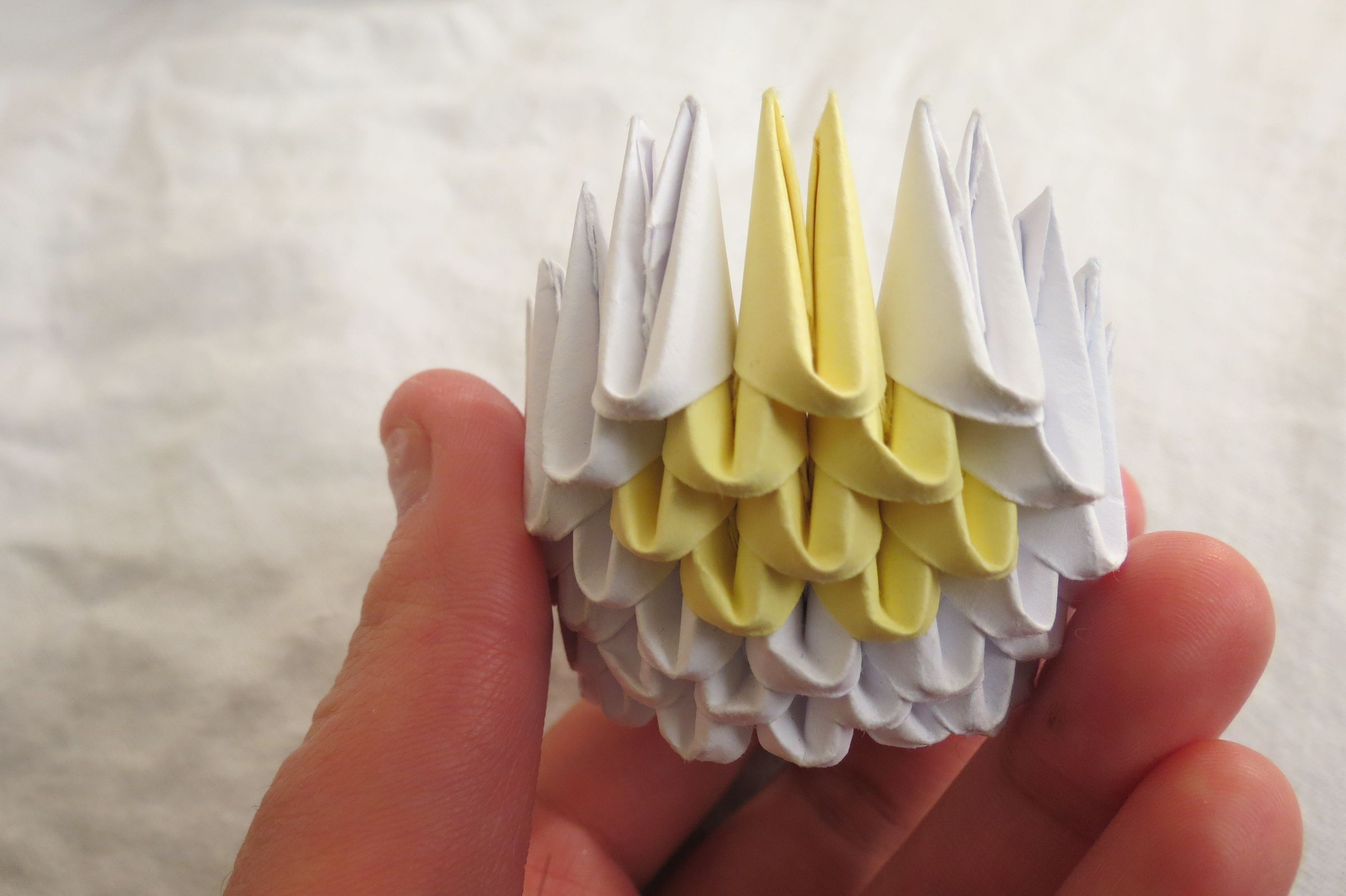 3d Origami Peacock Circle Tail