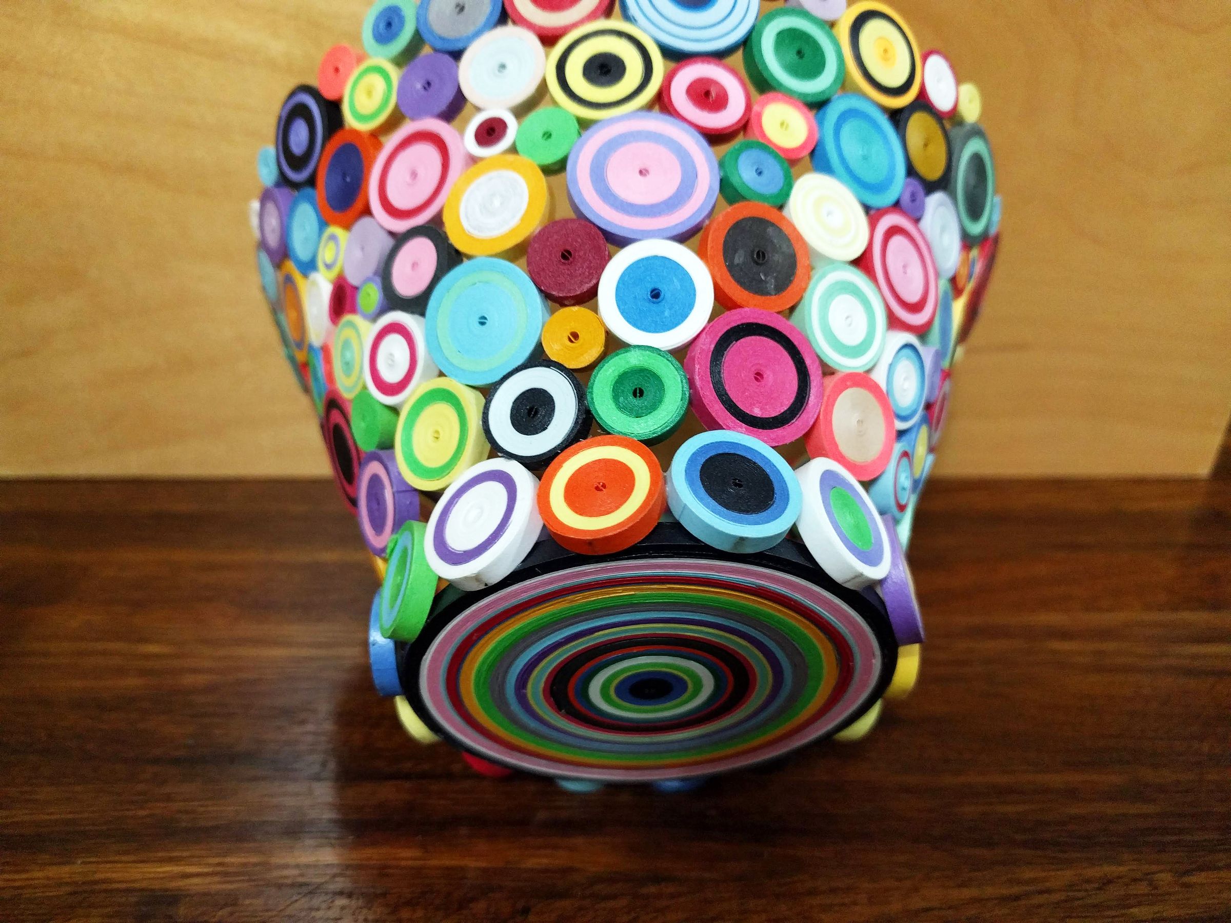 How To Make A Quilled Paper Bowl 5 Steps With Pictures How To Make A