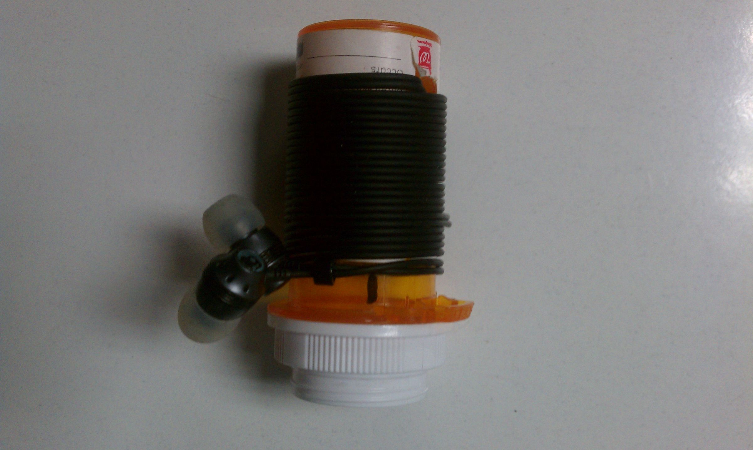 Medicine Bottle Earbud Organizer and Detangler. : 4 Steps - Instructables