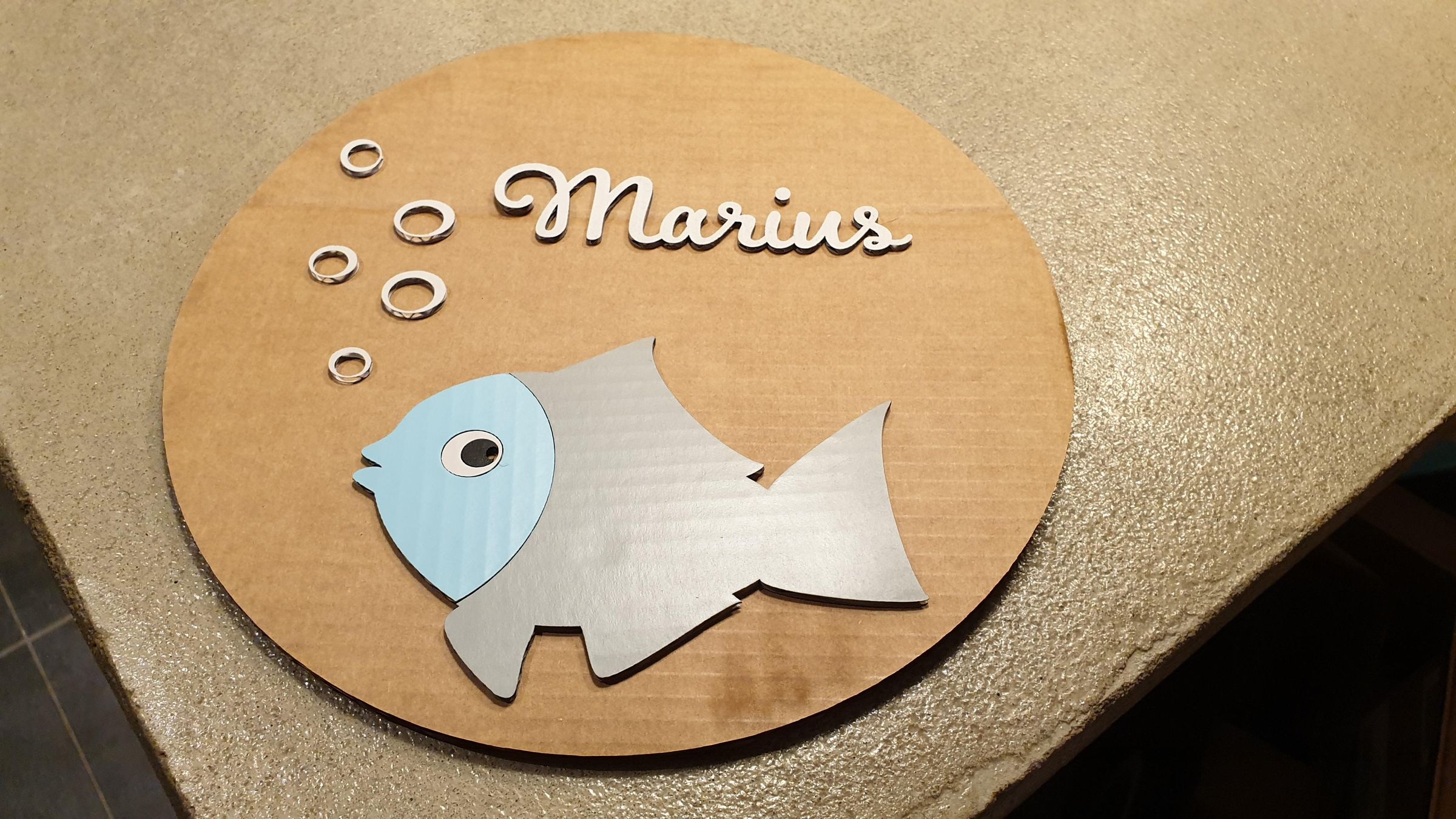 Kid Name Circle Board : 5 Steps (with Pictures) - Instructables