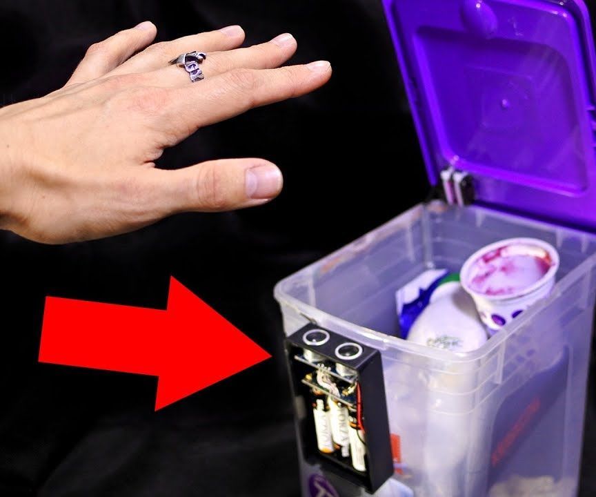 Automatic Trash Bin : 8 Steps (with Pictures) - Instructables