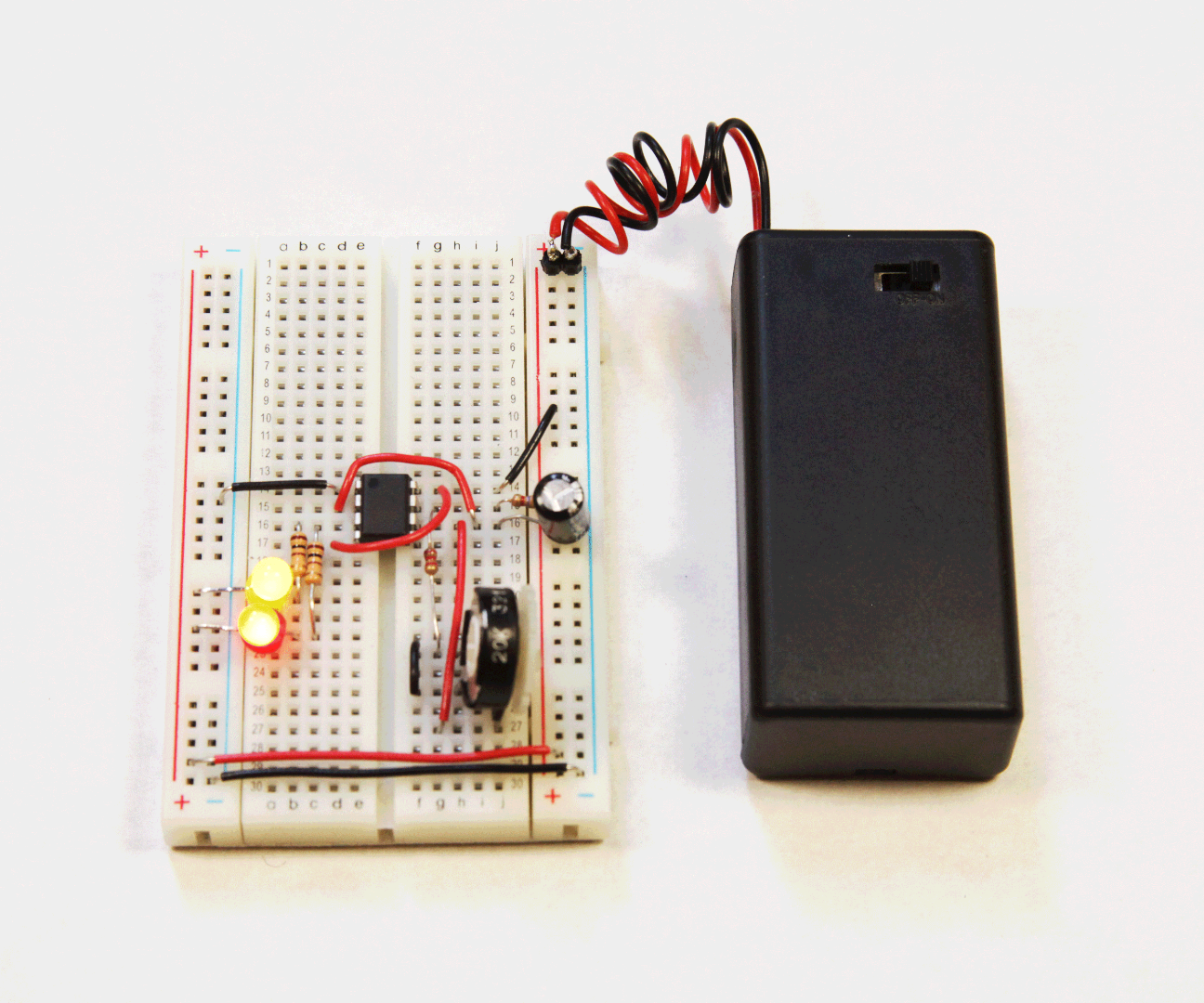 555 LED Flasher - START : 10 Steps - Instructables