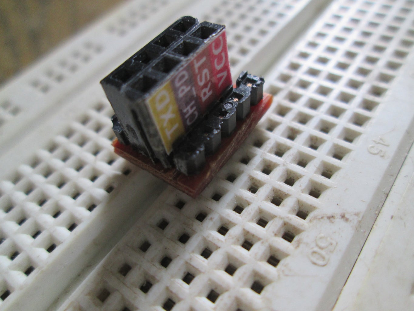 Sleek Esp8266 Breadboard Adapter With Pin Label 6 Steps With