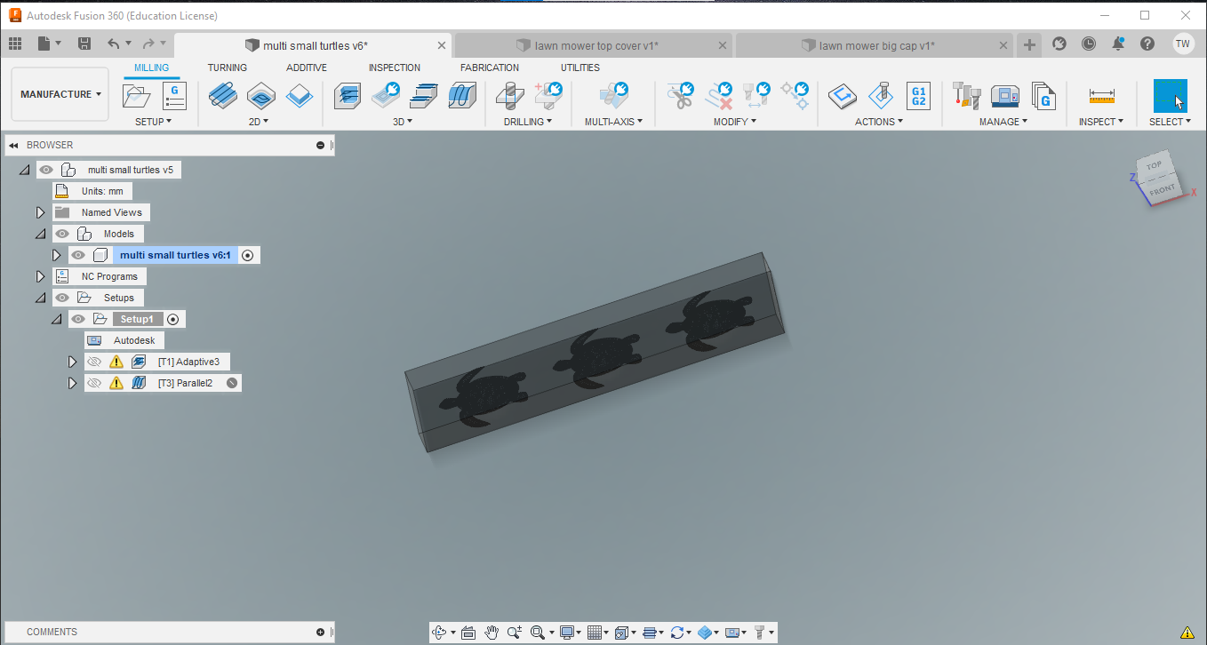 Machined Tiny Turtles for Arts and Crafts : 4 Steps (with Pictures ...