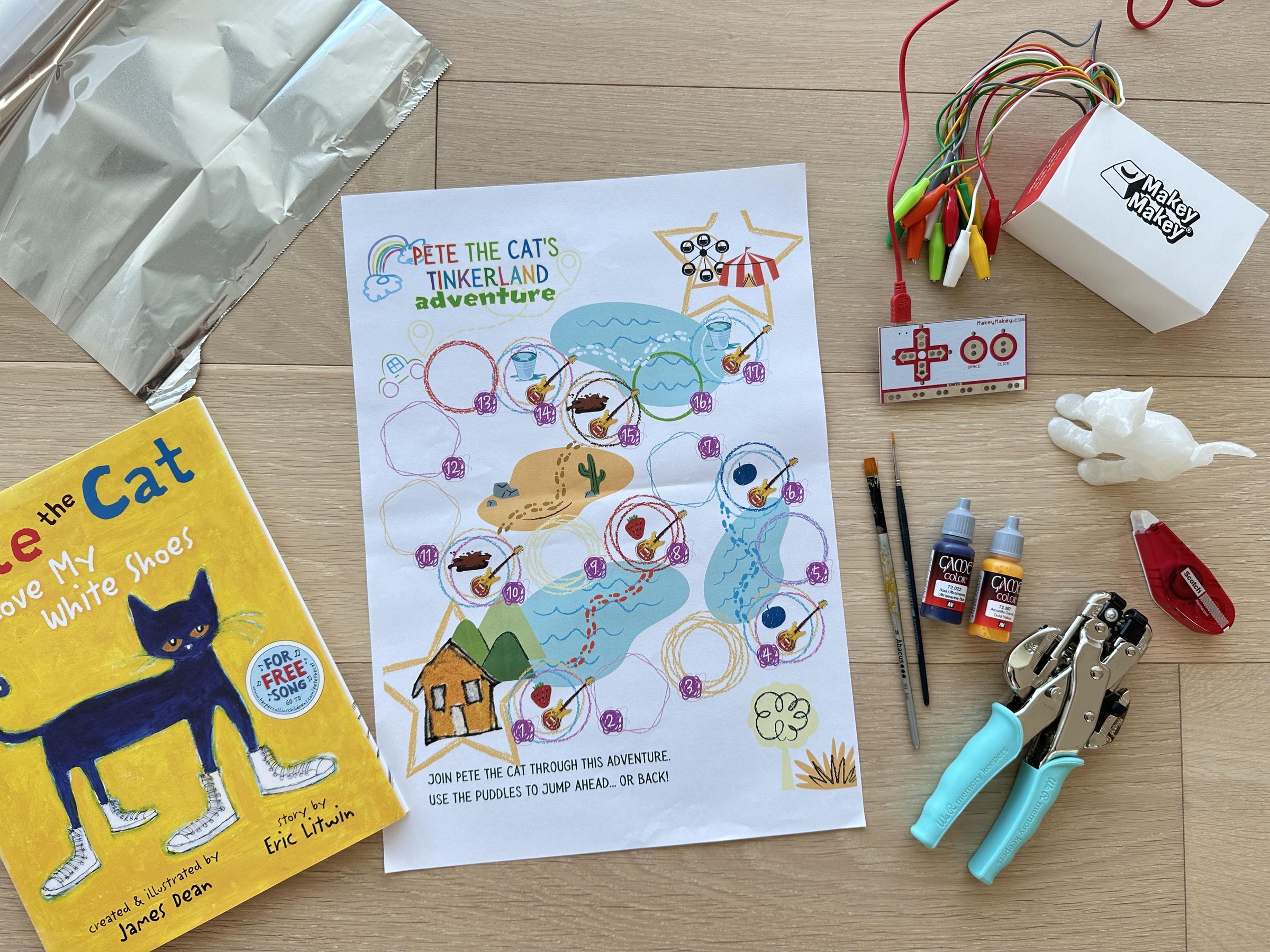 Celebrate Colors With Pete the Cat's Board Game With Tinkercad and ...