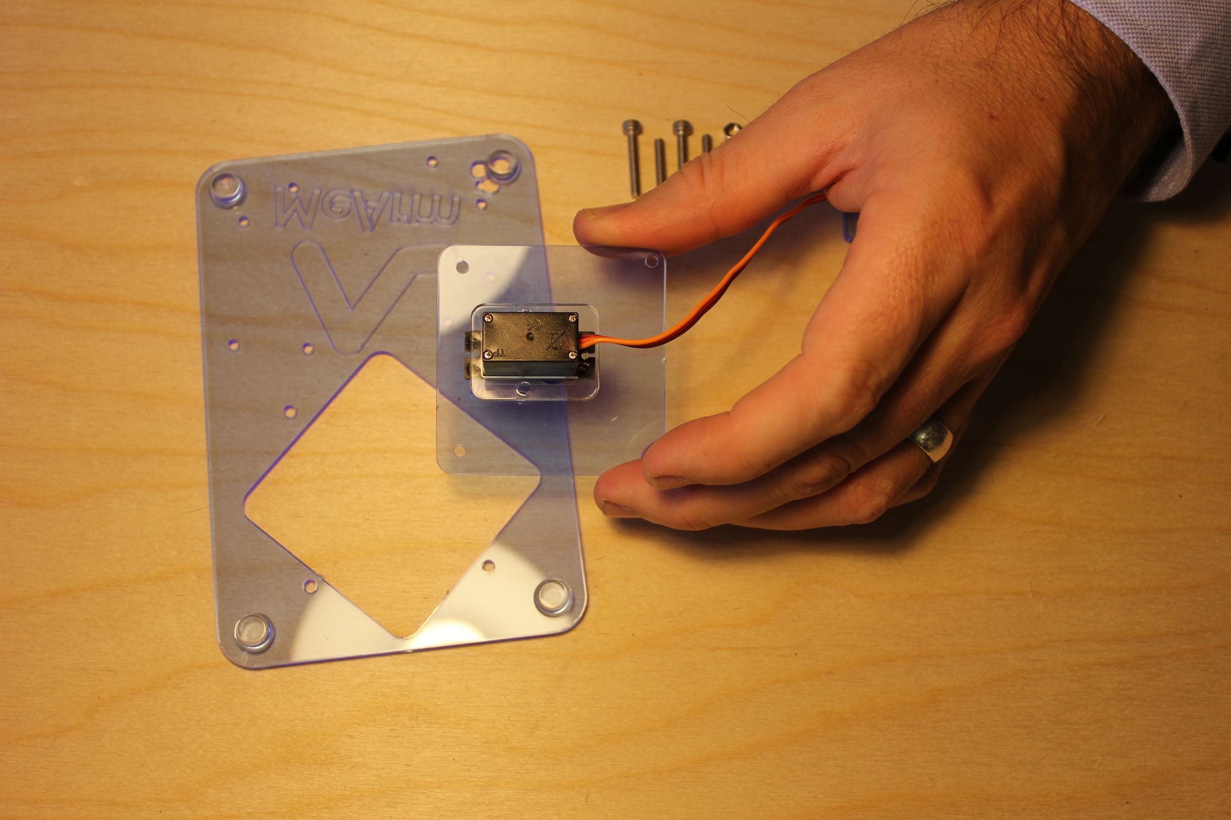 MeArm V1.1 - Tiny Open Source Robot Arm - Arduino, Raspberry Pi, Micro ...
