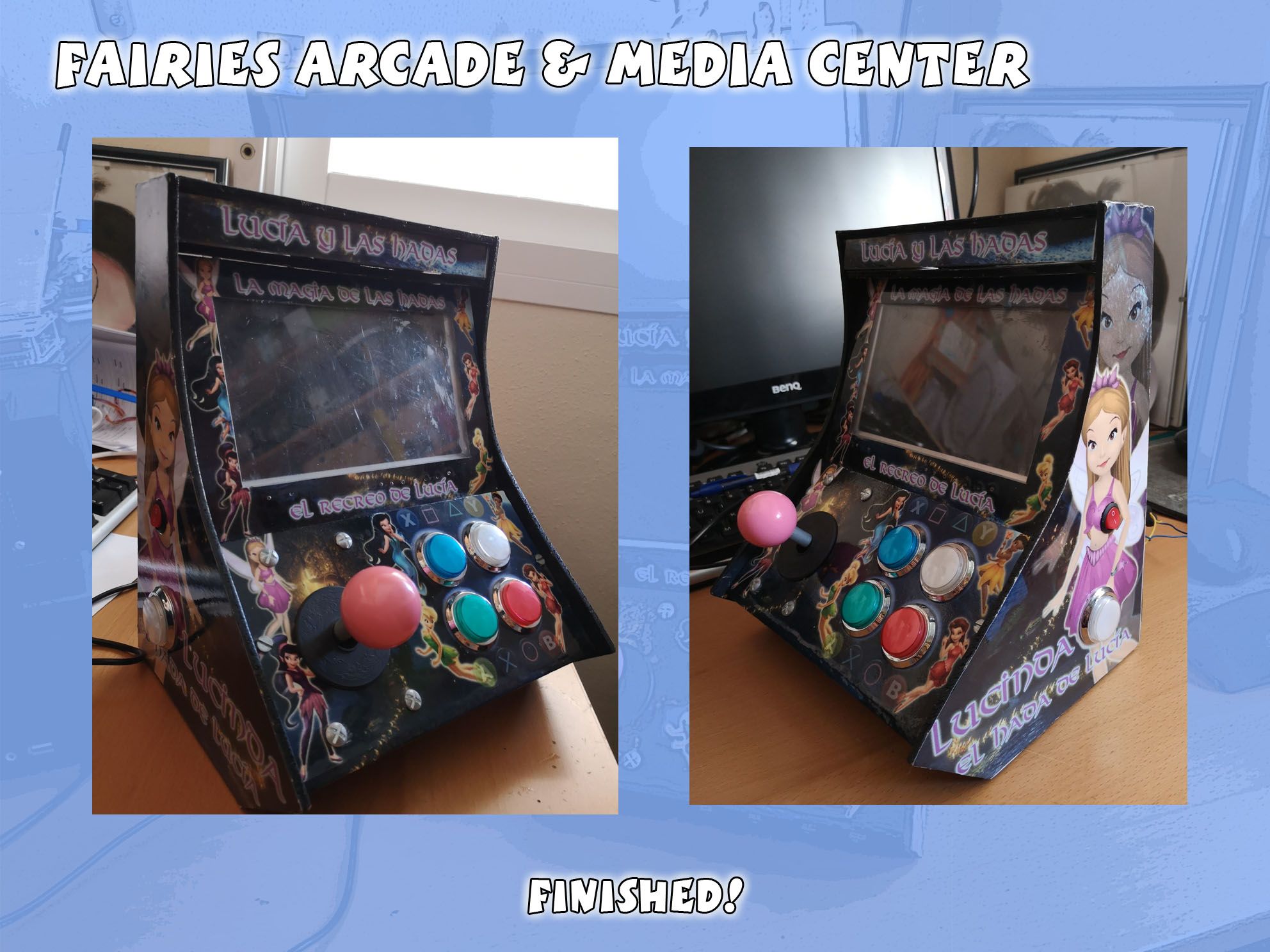 Fairies: Portable Arcade and Media Center : 5 Steps - Instructables