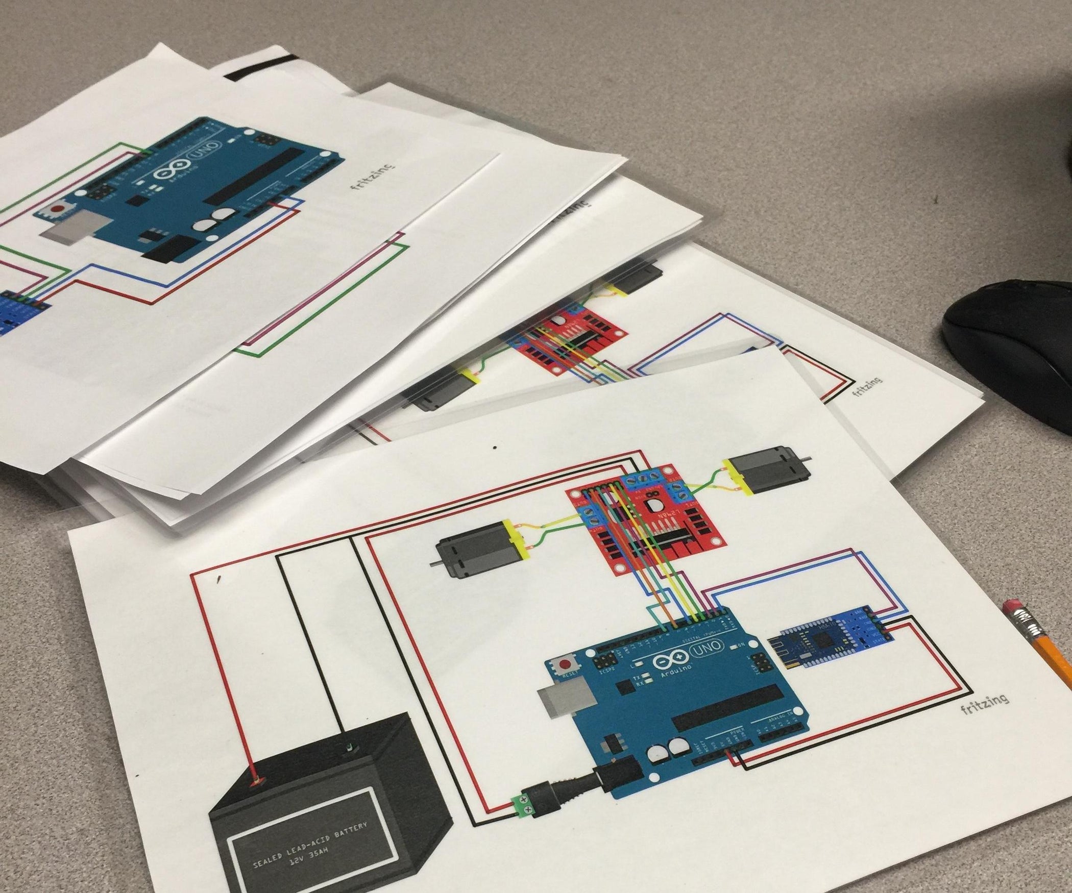 Mr Lafond S Tech Ed Lofi Robot Build 4 Steps Instructables