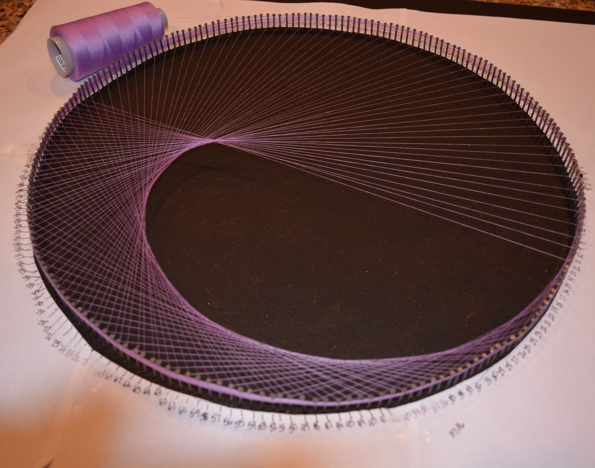Flower String Art : 4 Steps (with Pictures) - Instructables