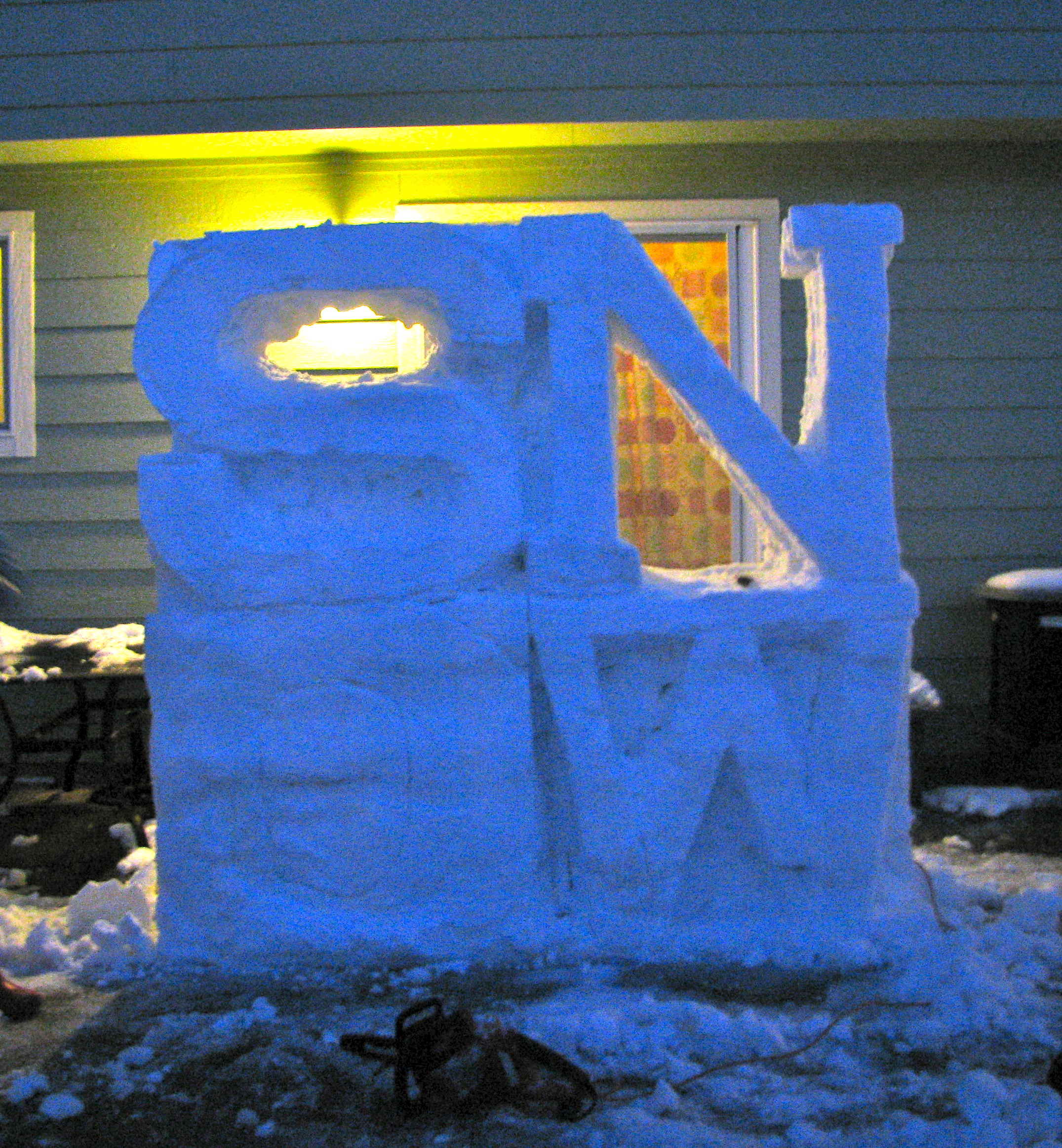 Snow Sculpture : 6 Steps (with Pictures) - Instructables