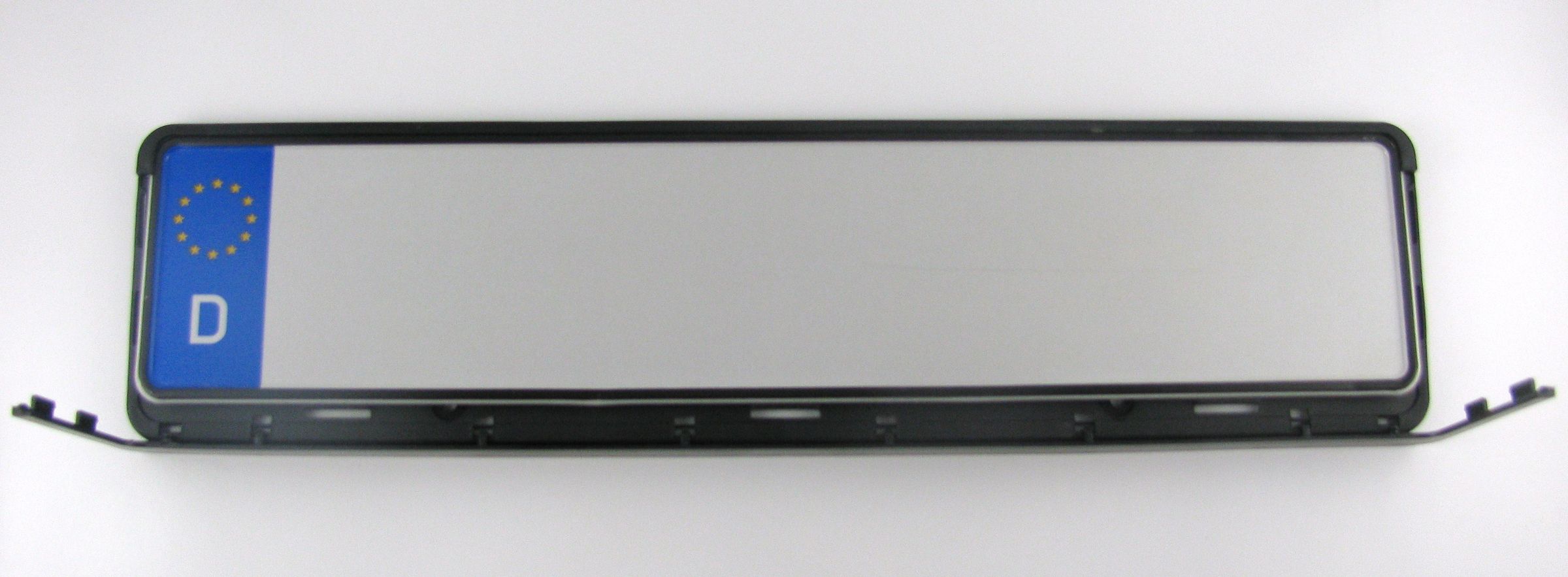 Install Your European Plate Into a Mounting Frame. : 6 Steps ...