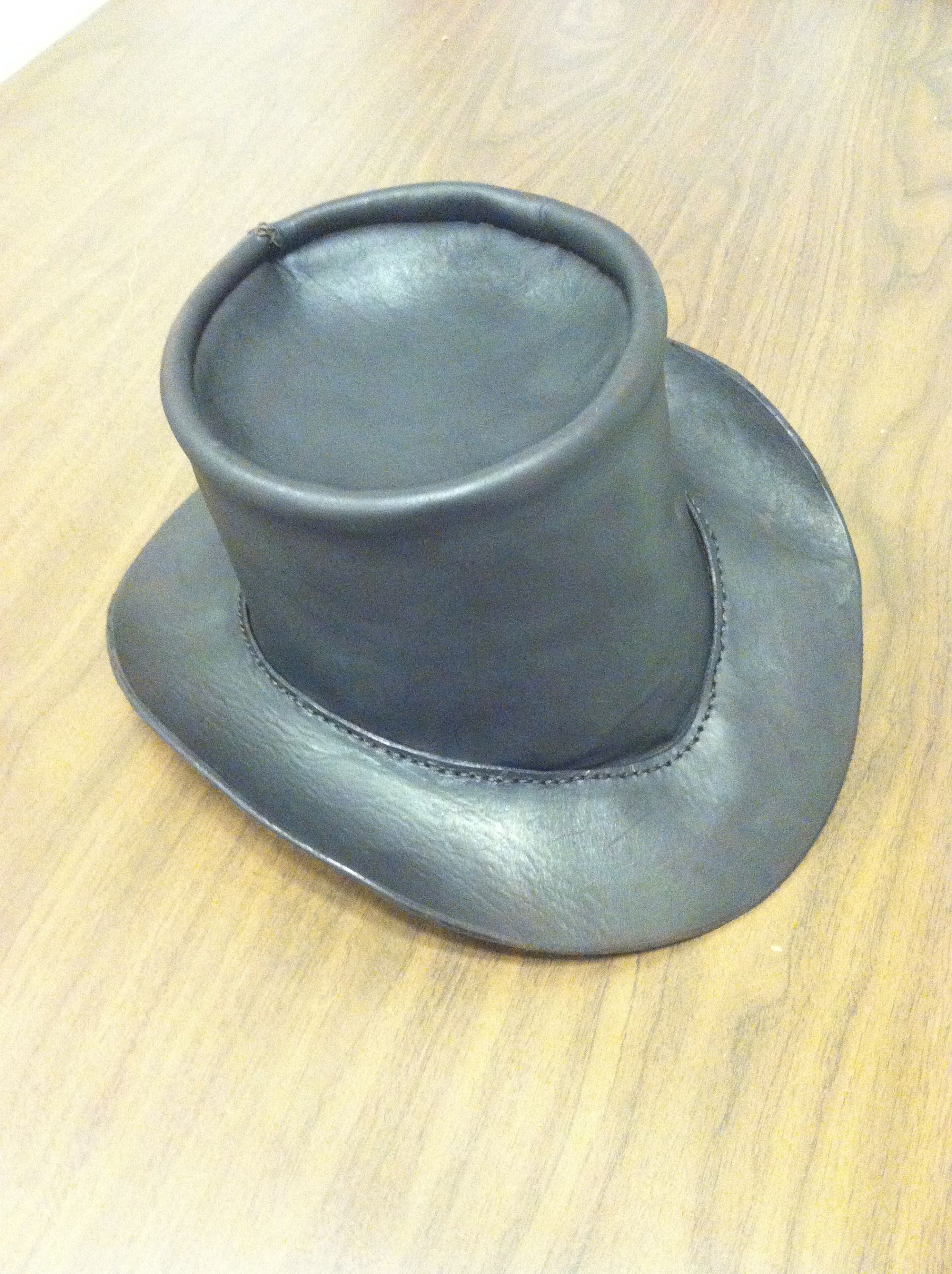 How to Make a Leather Top Hat : 12 Steps (with Pictures) - Instructables