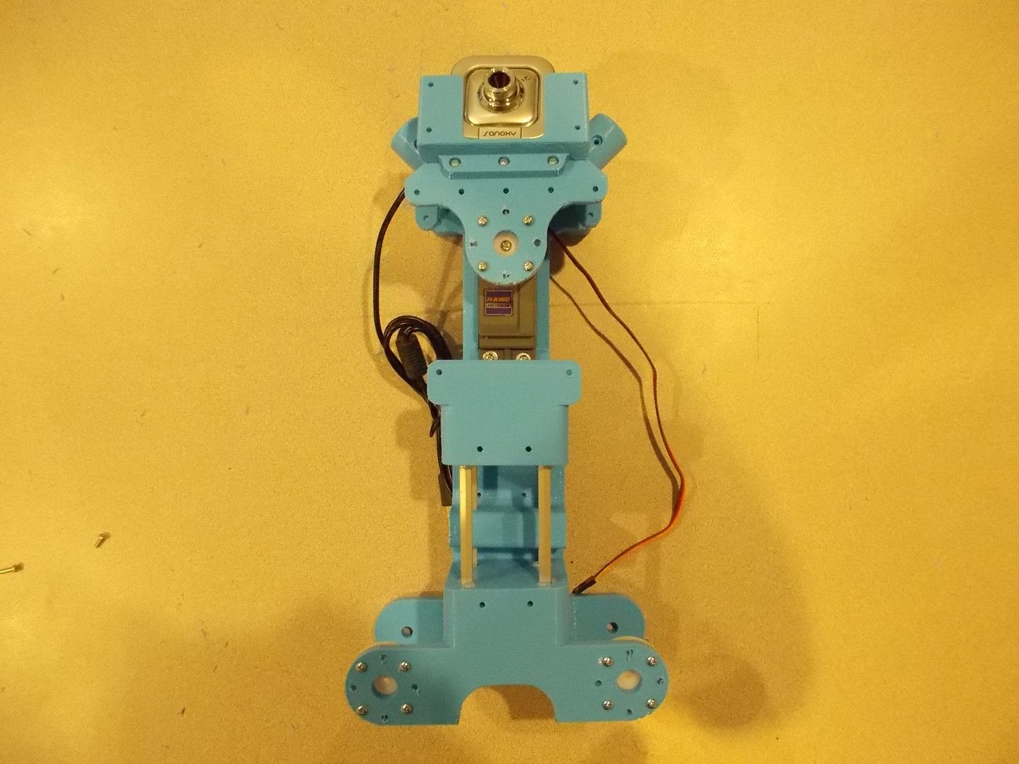 ASPIR: Full-Size 3D-Printed Humanoid Robot : 80 Steps (with Pictures ...