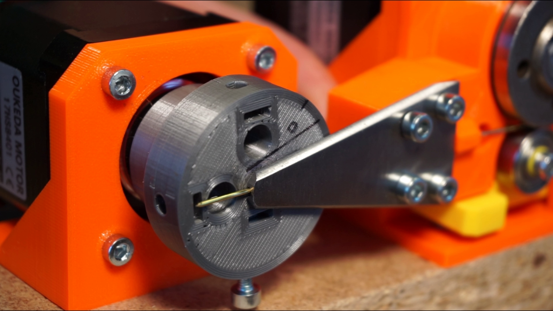 Spring Making / Wire Bending Machine : 11 Steps (with Pictures ...