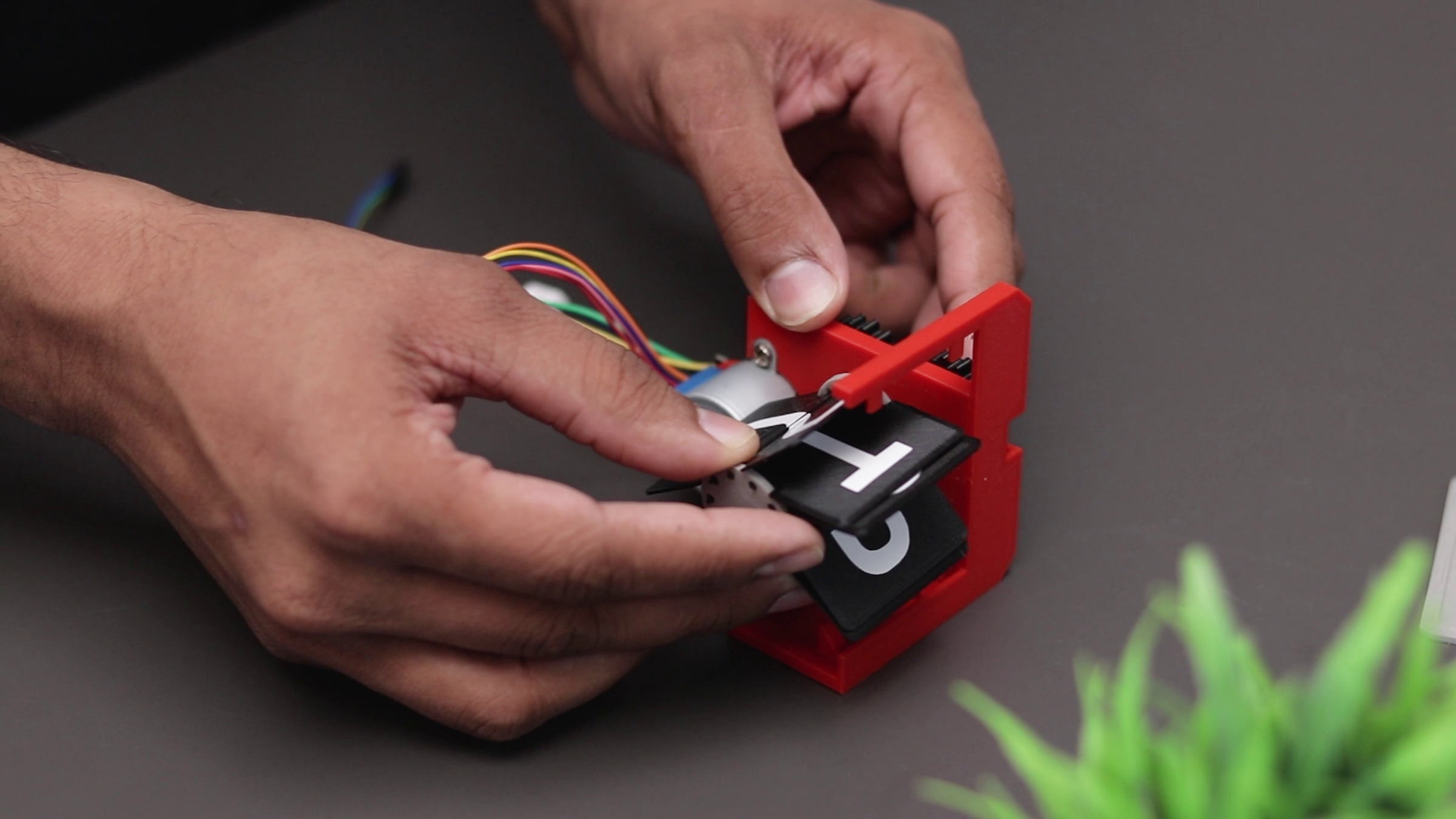 Making a Split Flat Display Clock - 3D Printed | Arduino : 16 Steps ...