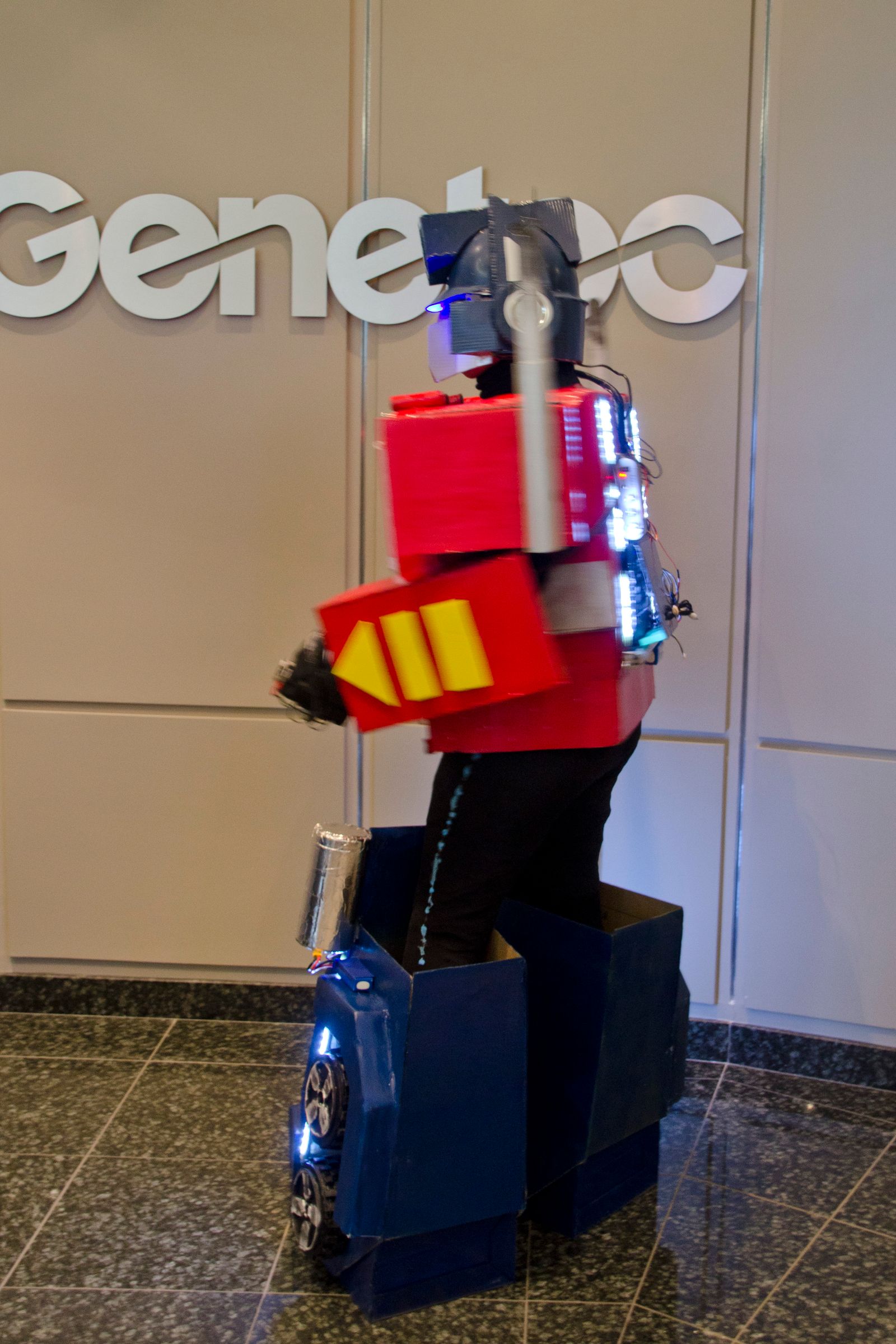 Optimus Prime , With Talking Vocoder Robot Voice Synthetiser ...