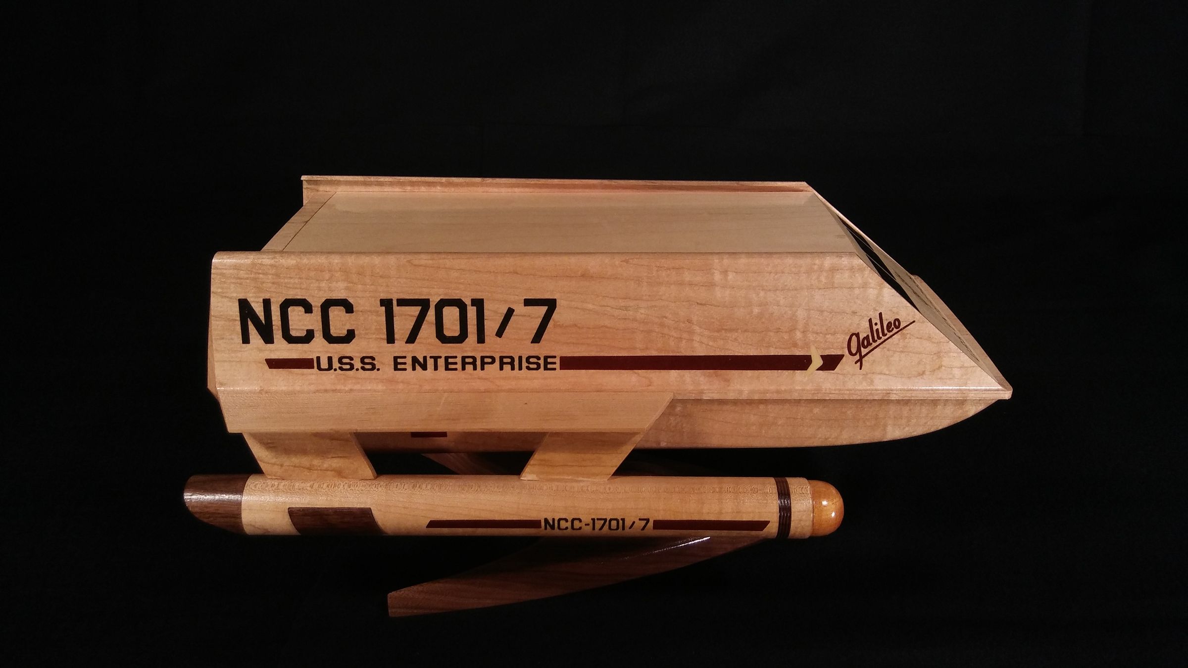 Wooden Shuttlecraft Galileo Model : 10 Steps (with Pictures ...