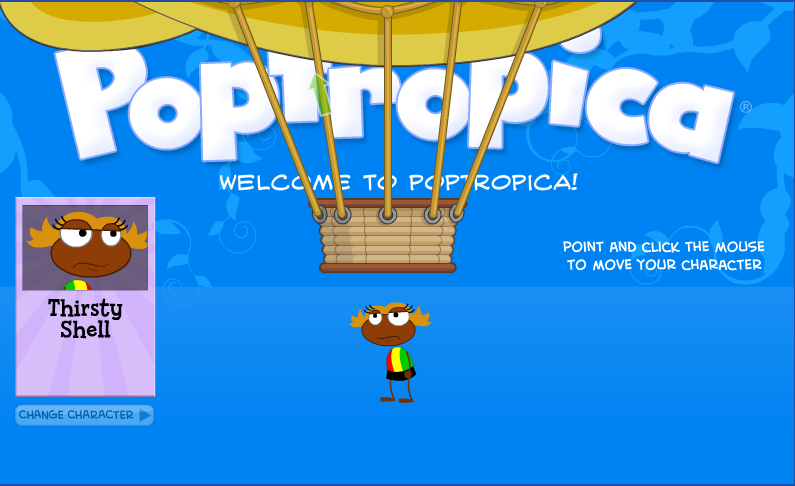 Poptropica Returning Player Log In