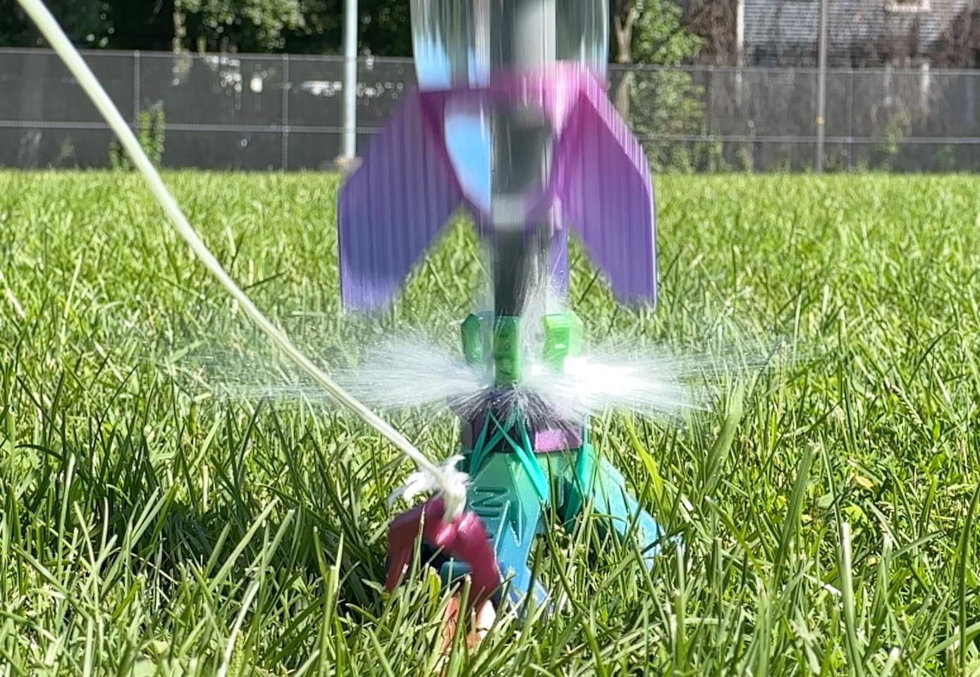 Simple 3D-Printed Water Rocket Launcher : 11 Steps (with Pictures ...