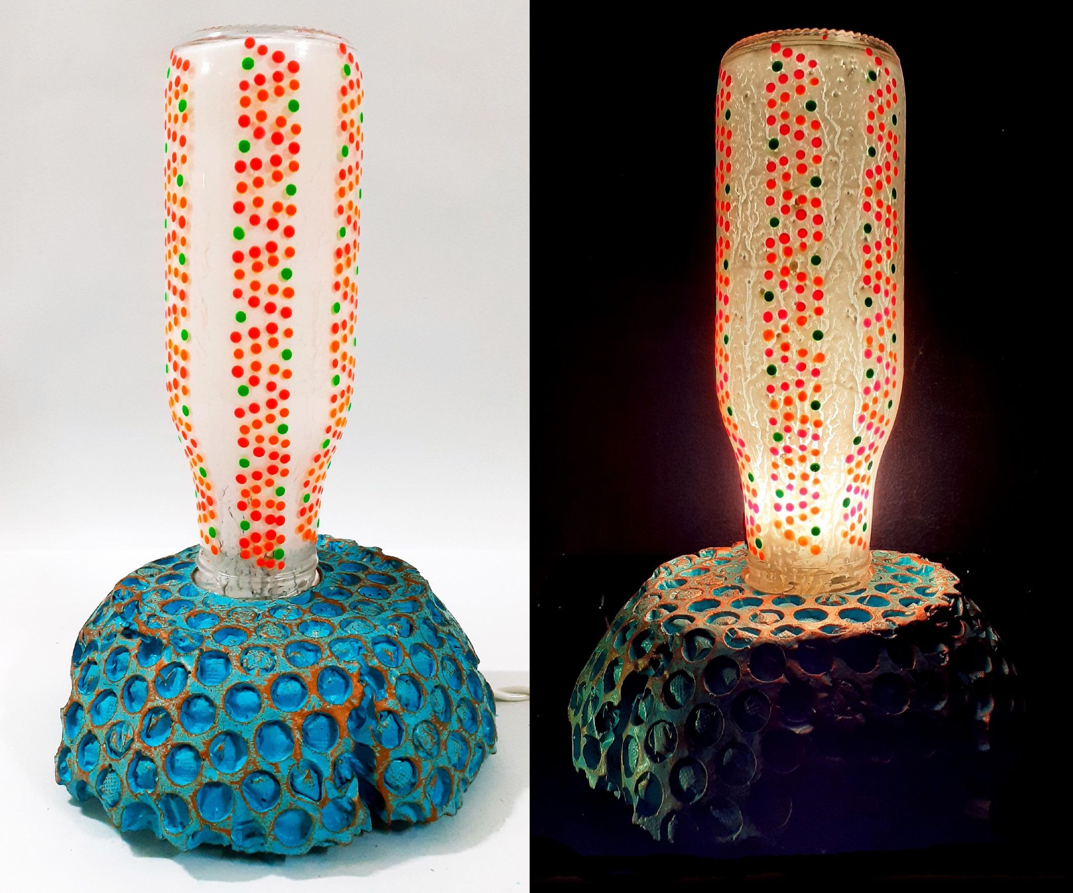 Dots: a Cement-base Lamp : 42 Steps - Instructables