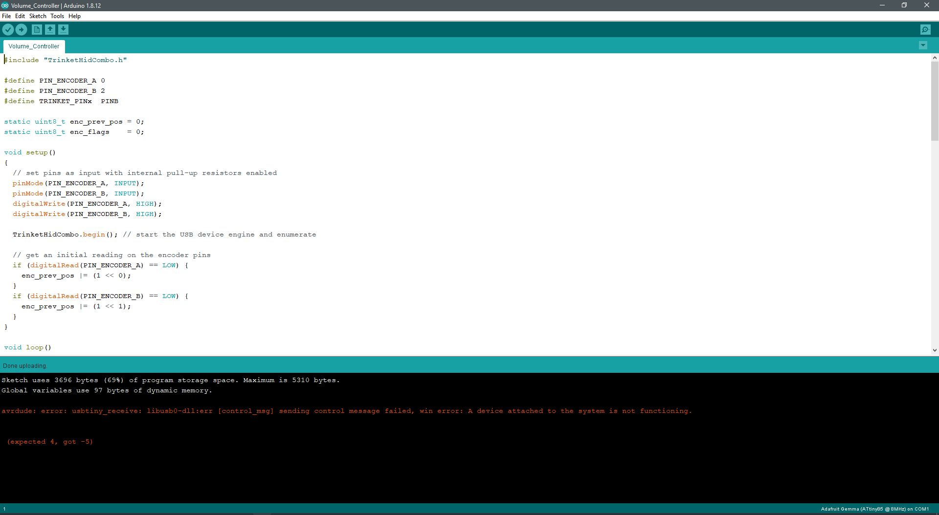 USB Volume Control : 9 Steps (with Pictures) - Instructables