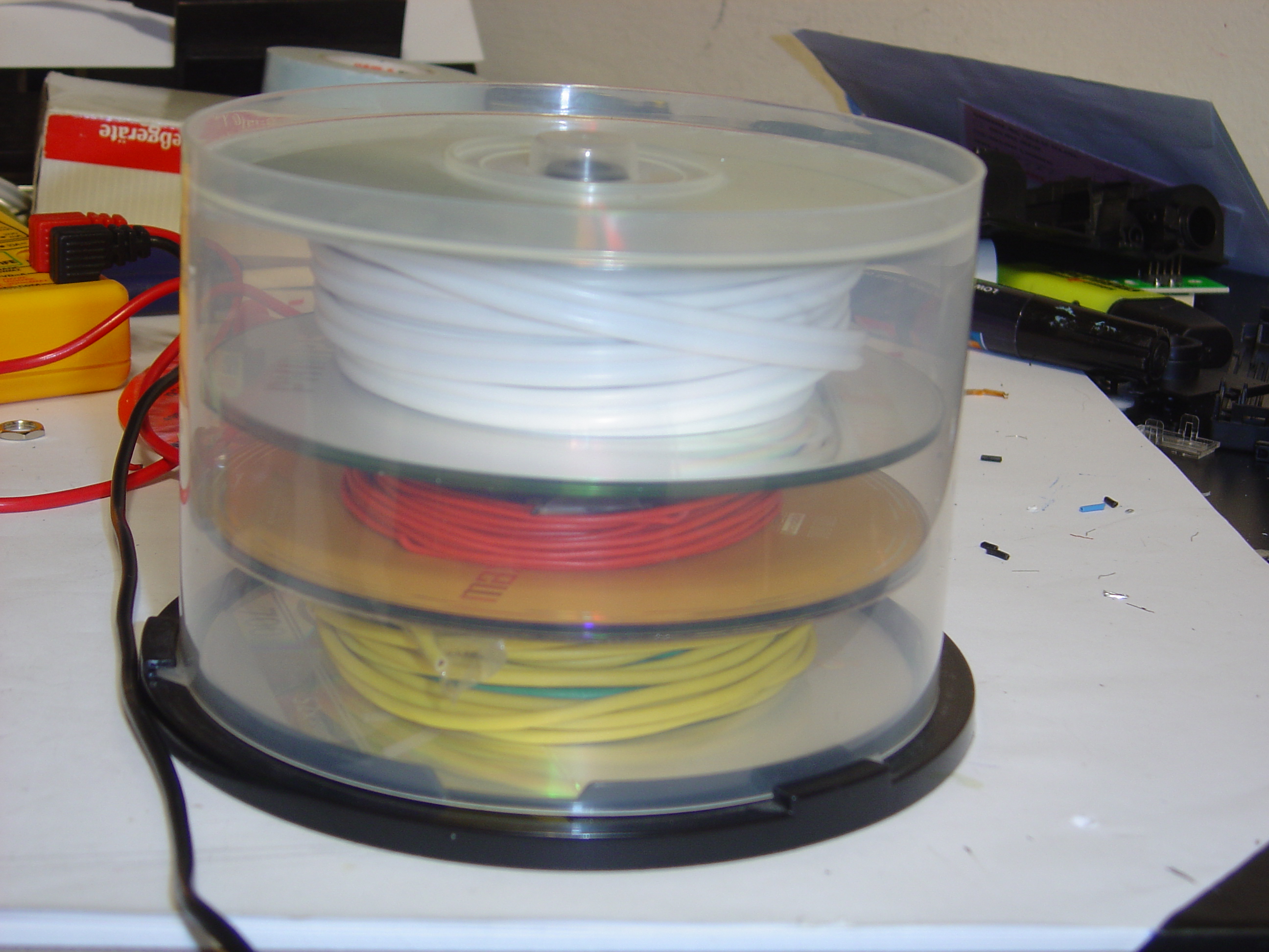 CD Cable Drum : 4 Steps - Instructables