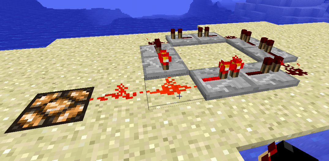 Flashing Light Using Redstone : 4 Steps - Instructables