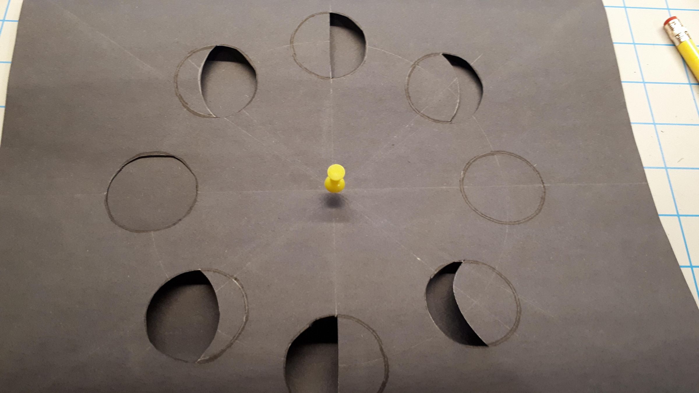 Phases of the Moon Wheel : 13 Steps (with Pictures) - Instructables