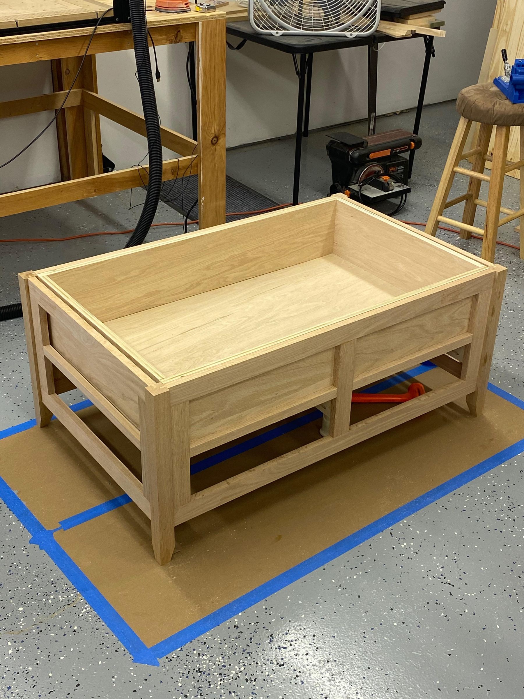 Gaming Coffee Table With Hidden Gaming Area : 4 Steps (with Pictures ...