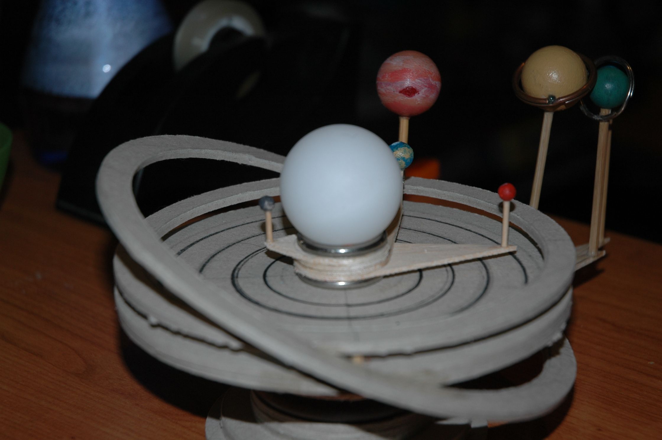 Solar System Orrery : 8 Steps (with Pictures) - Instructables