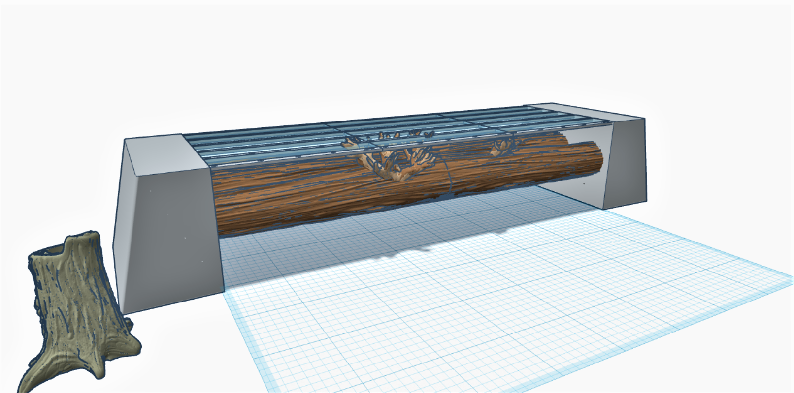 Double Arched Pedestrian Bridge (Inverted Version) : 14 Steps ...