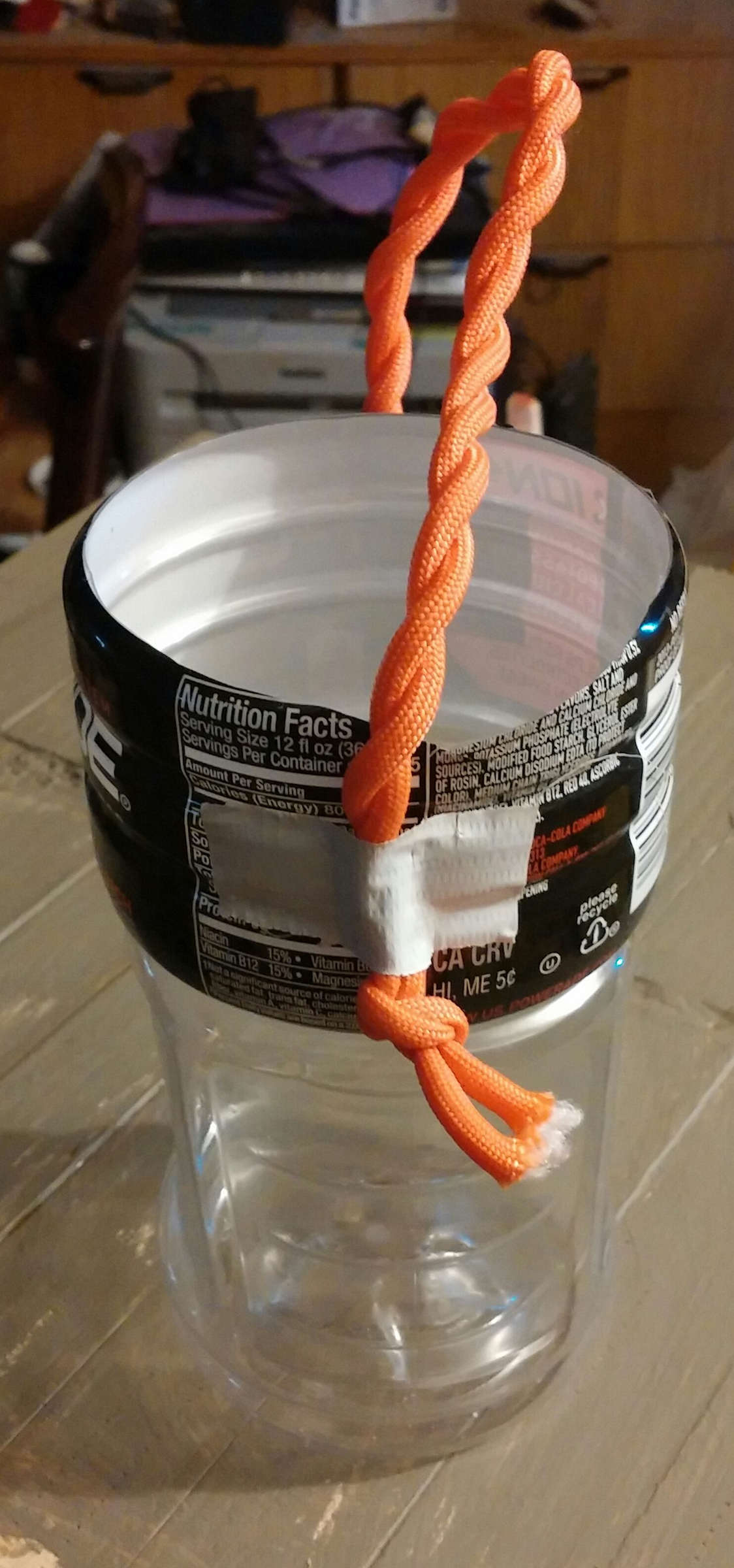 Tool Tote/Holder From Powerade Bottle : 4 Steps (with Pictures ...