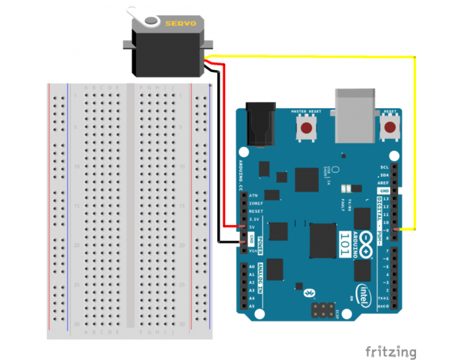 Controlling a Servo With an Arduino 101 : 5 Steps (with Pictures ...