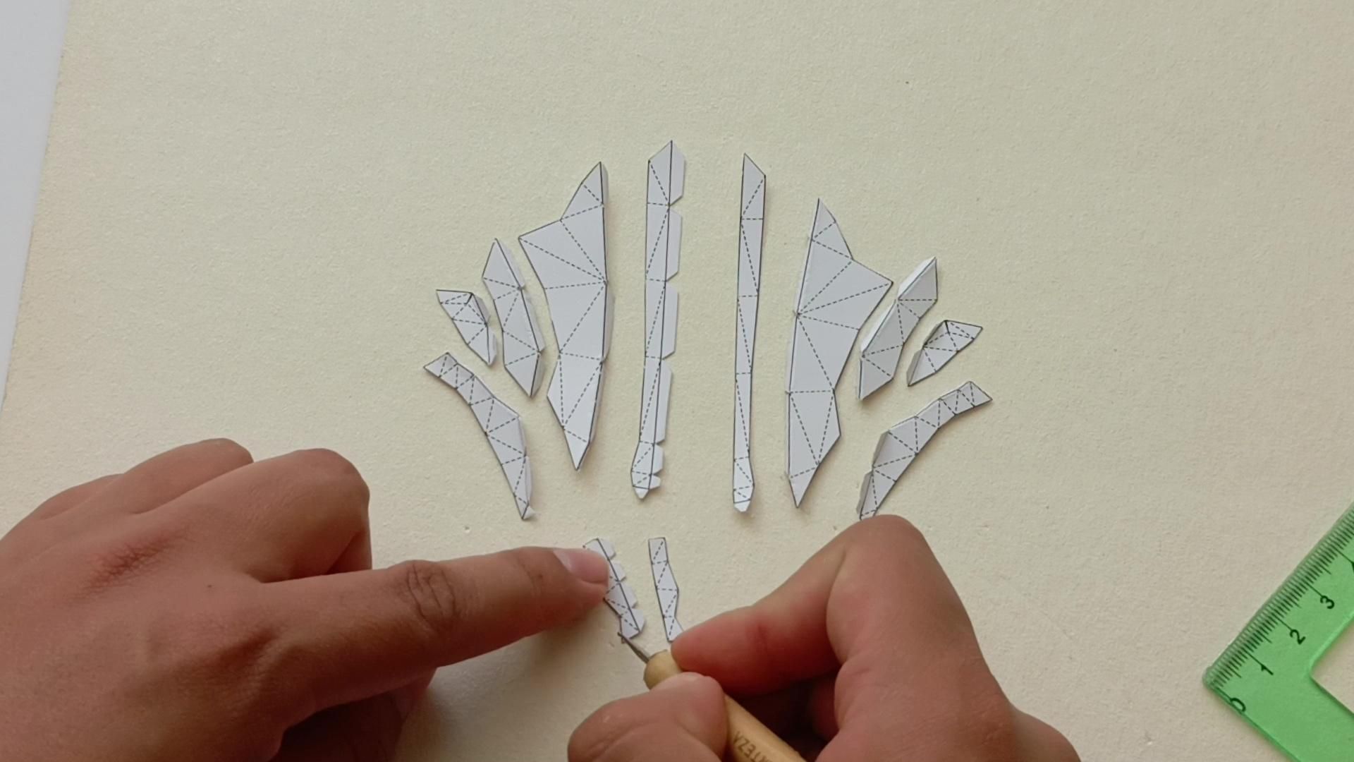 Paper Oni Mask : 45 Steps (with Pictures) - Instructables