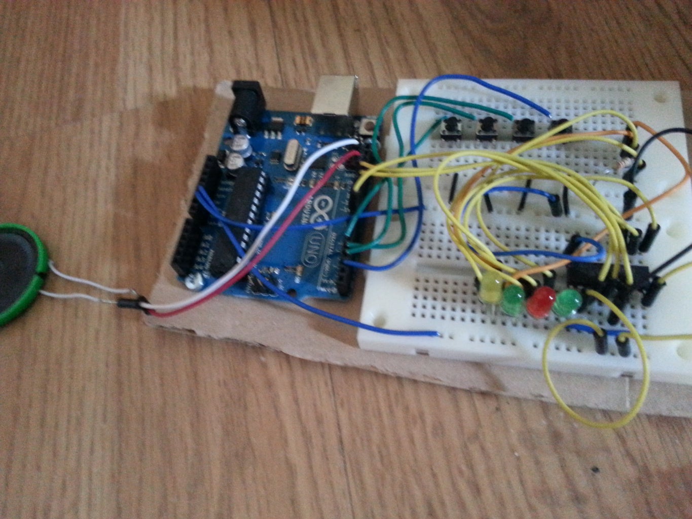 Arduino Memory Game 4 Steps Instructables
