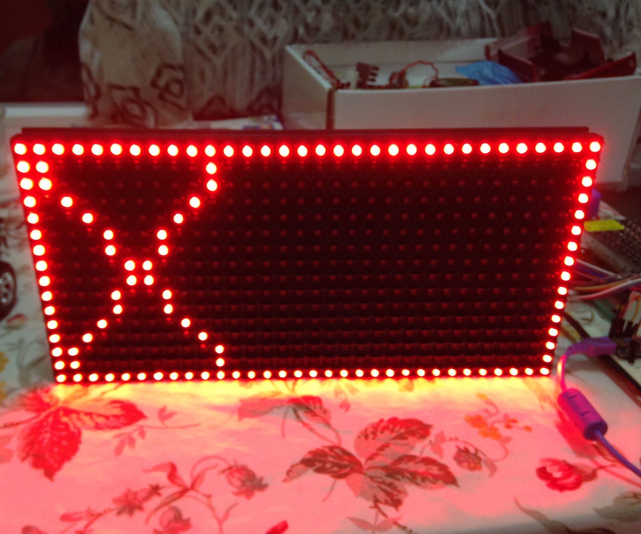 How To Use An P10 Module With Arduino 5 Steps Instructables 9317