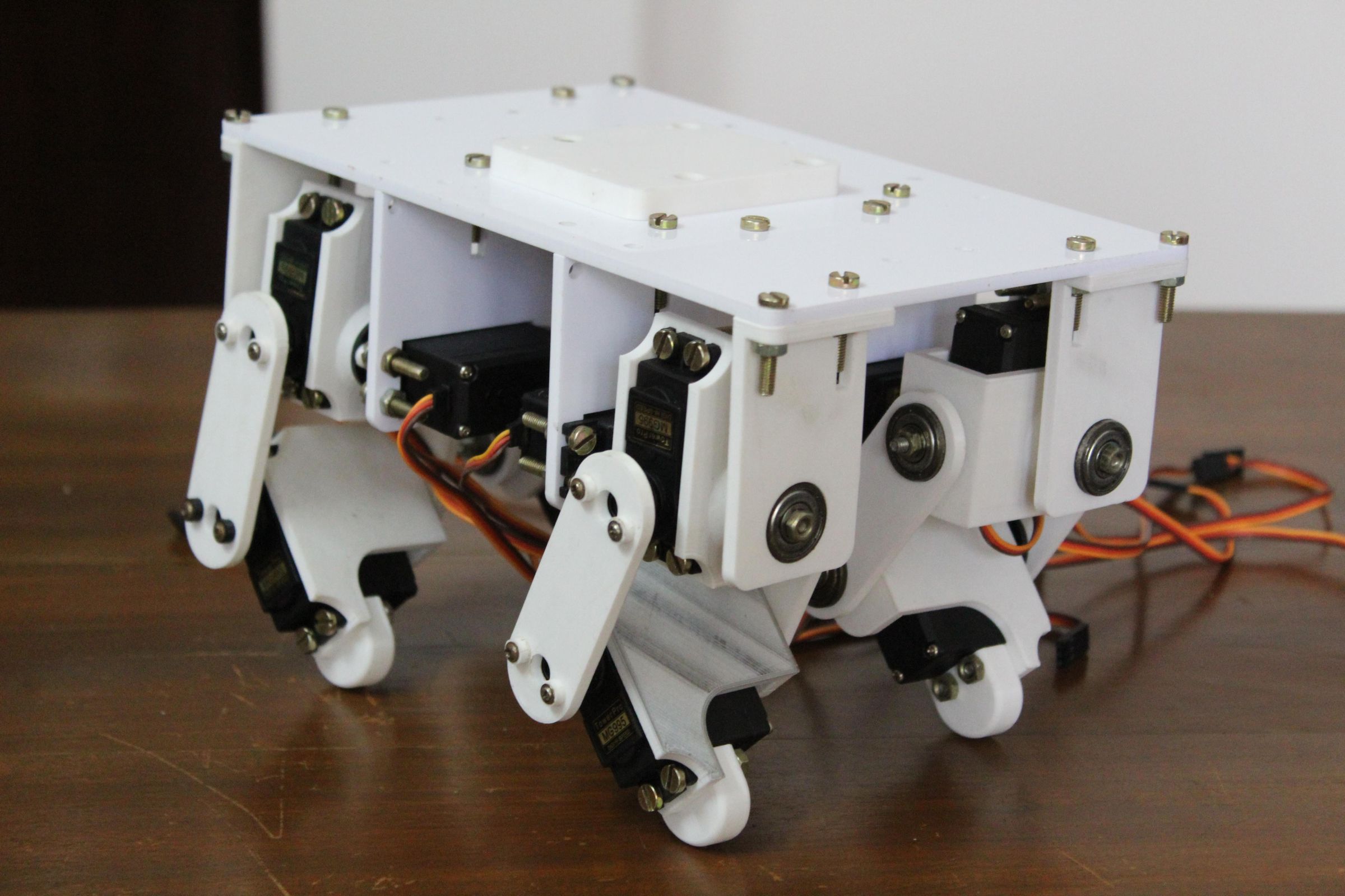 3D Printed Arduino Powered Quadruped Robot : 13 Steps (with Pictures ...