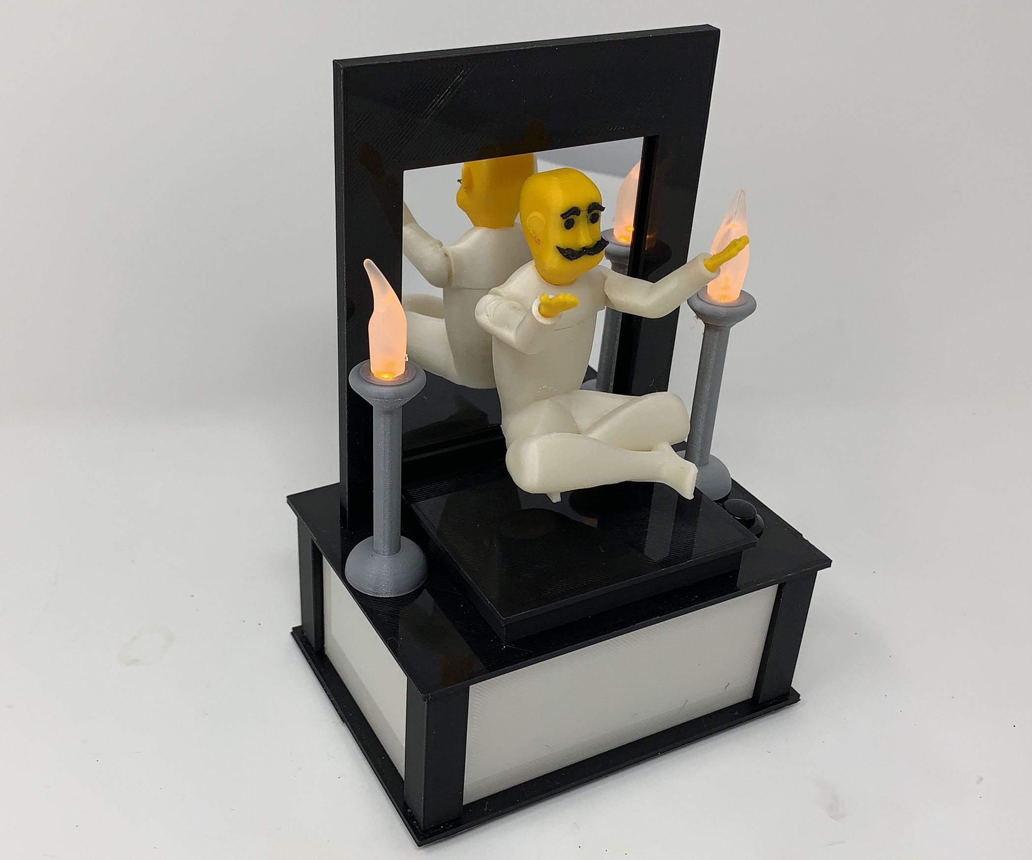 Levitation, a 3D Printed Automaton Illusion. : 7 Steps (with Pictures ...