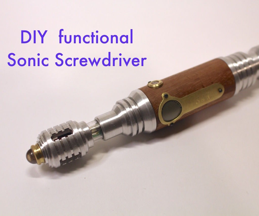 DIY Functional Sonic Screwdriver : 8 Steps (with Pictures) - Instructables
