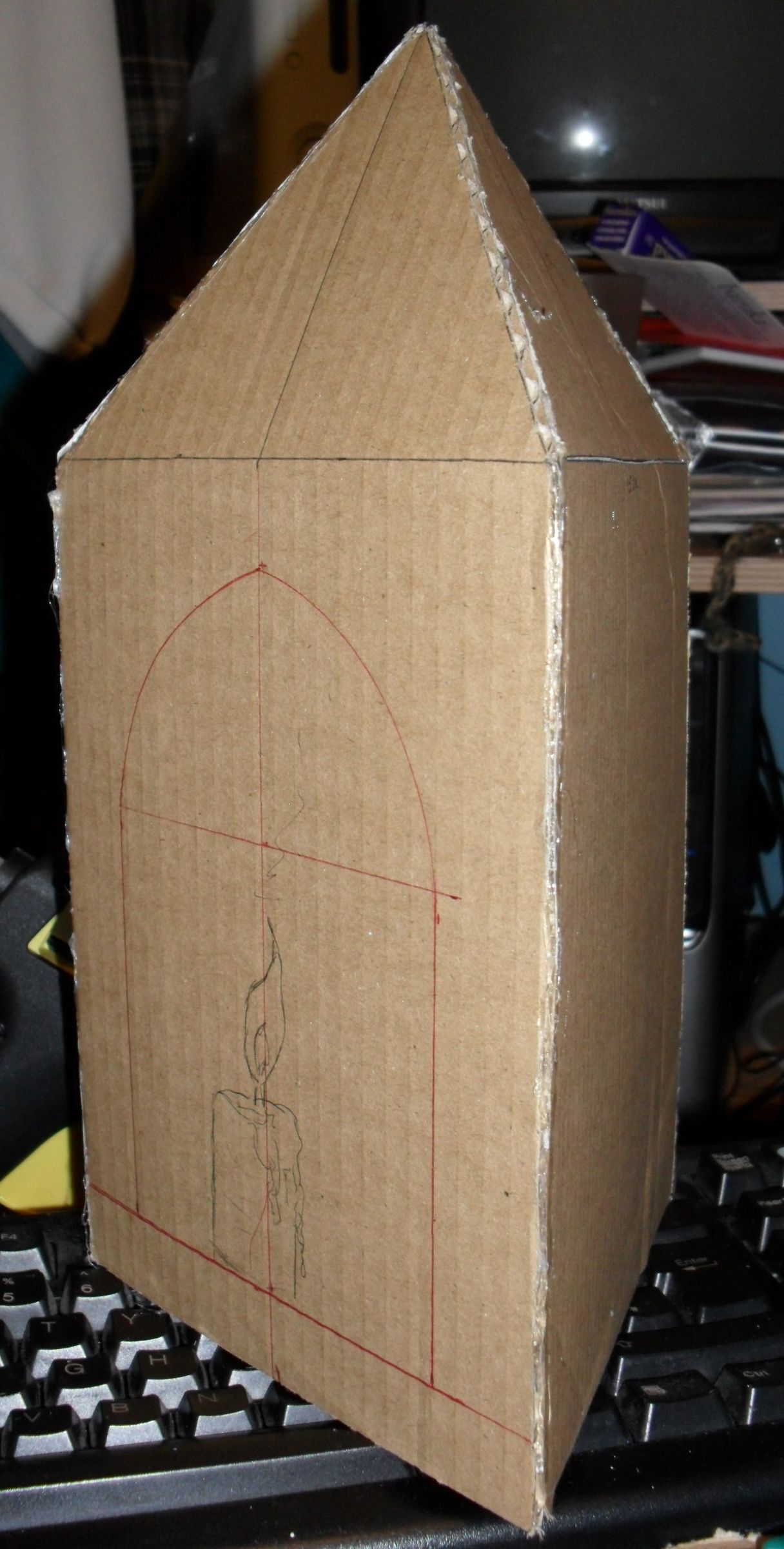 Cardboard Props: Victorian Candle Lantern : 7 Steps - Instructables